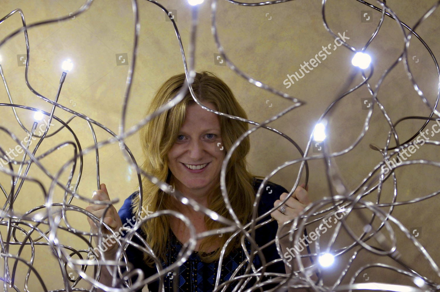 British Writer Suzanne Joinson Poses During Editorial Stock Photo ...