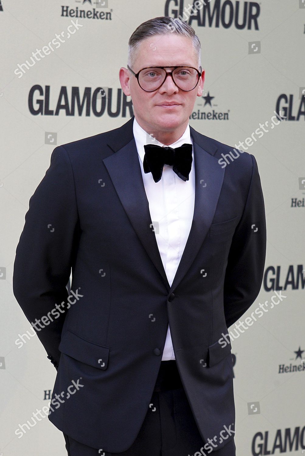 British Fashion Designer Giles Deacon Attends Editorial Stock Photo ...