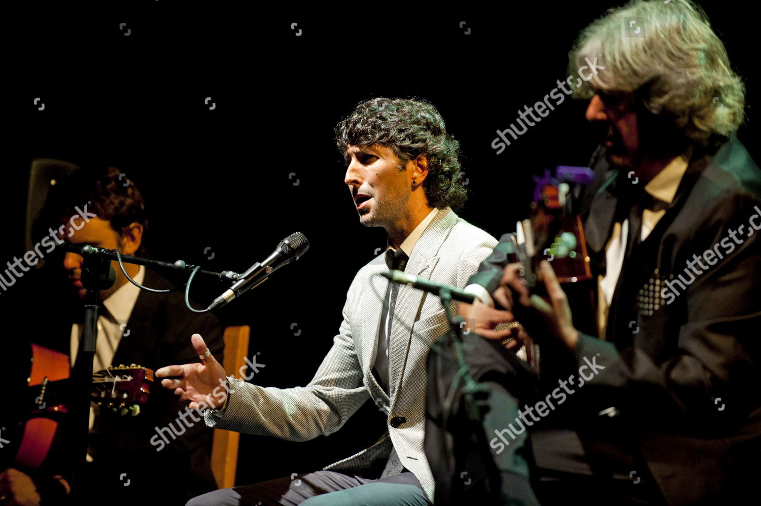 Spanish Flamenco Singer Arcangel Performs On Editorial Stock Photo ...