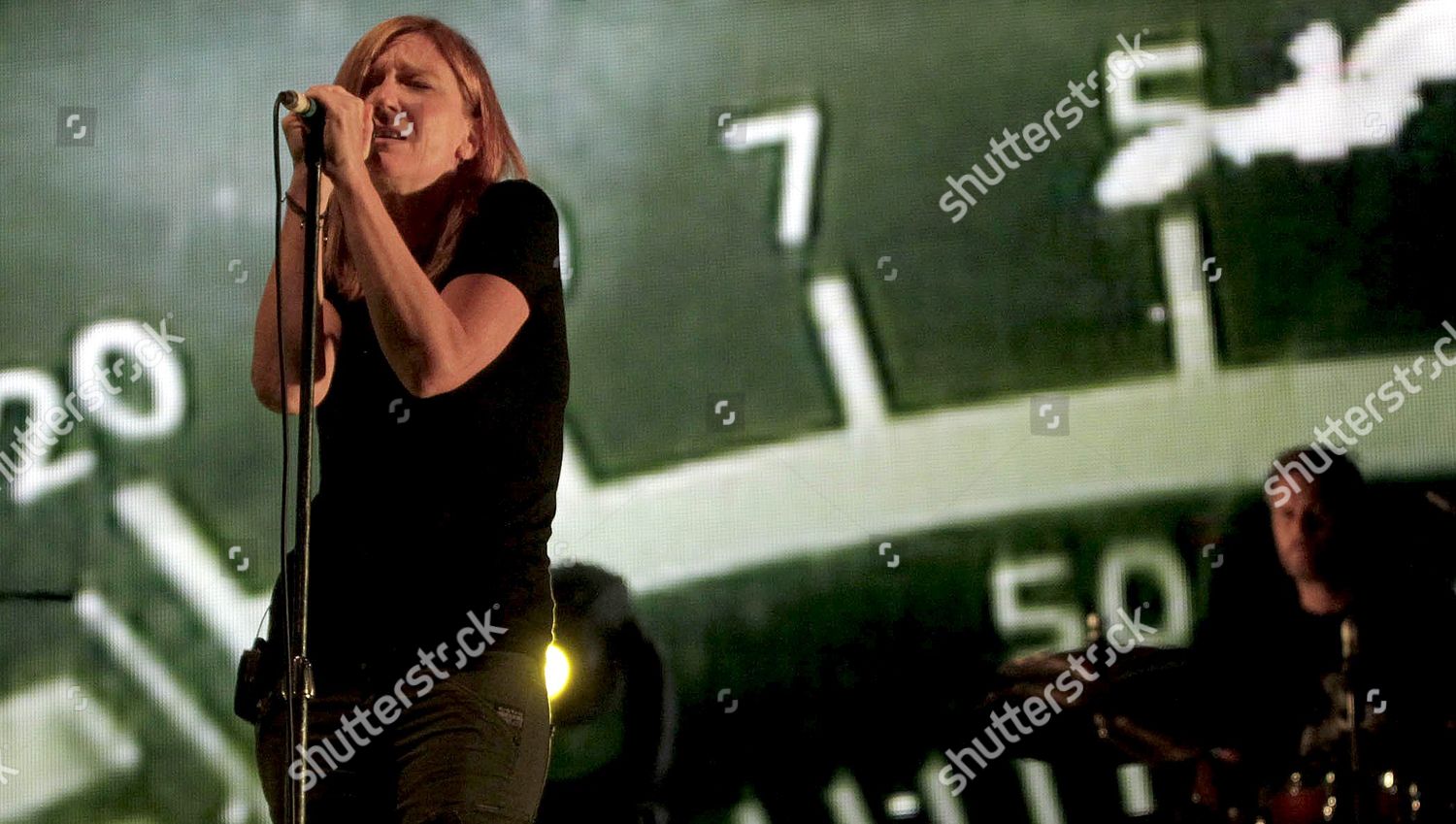 Singer Beth Gibbons British Band Portishead Editorial Stock Photo ...