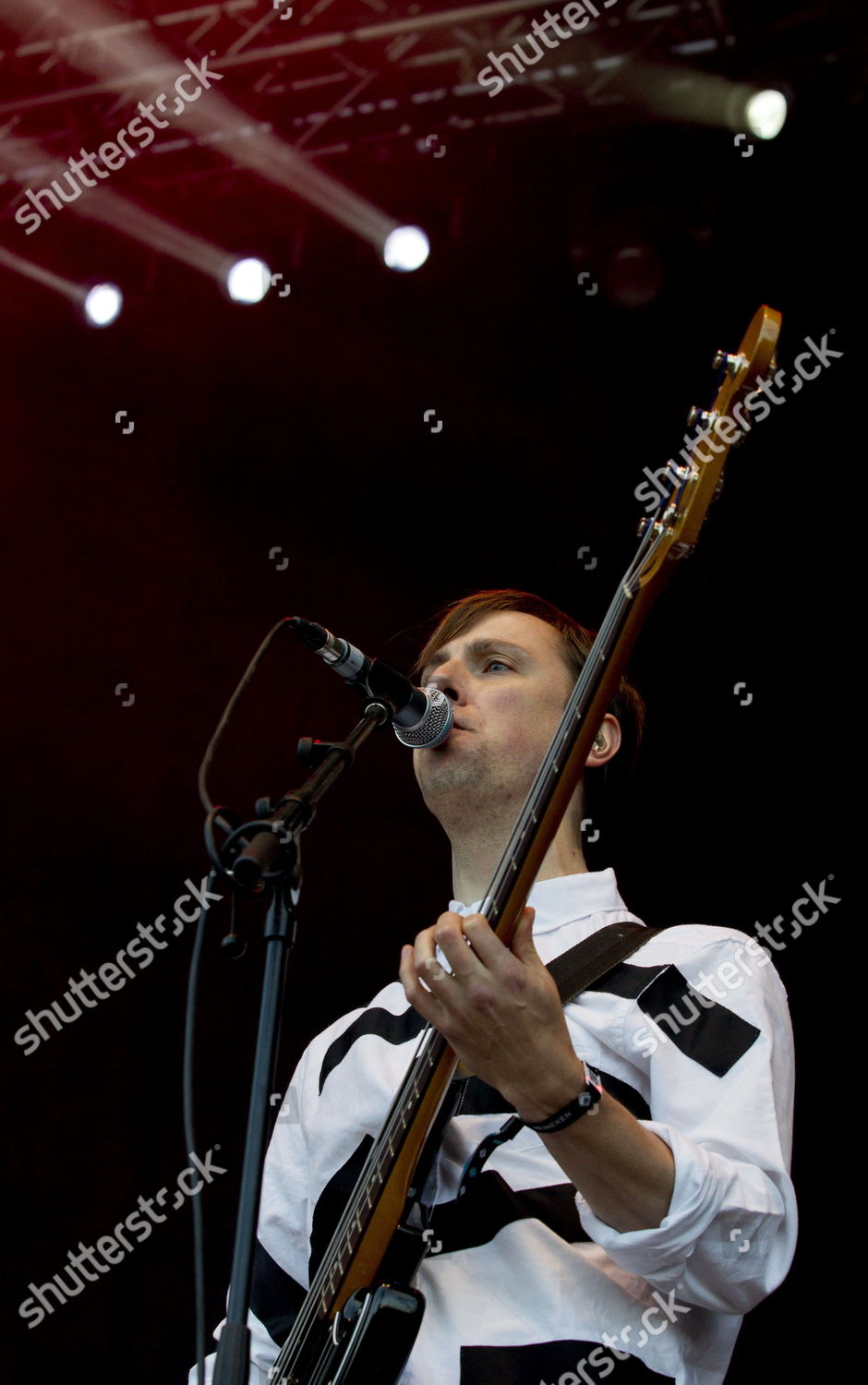 British Singer Guitarist Django Django Vincent Editorial Stock Photo ...