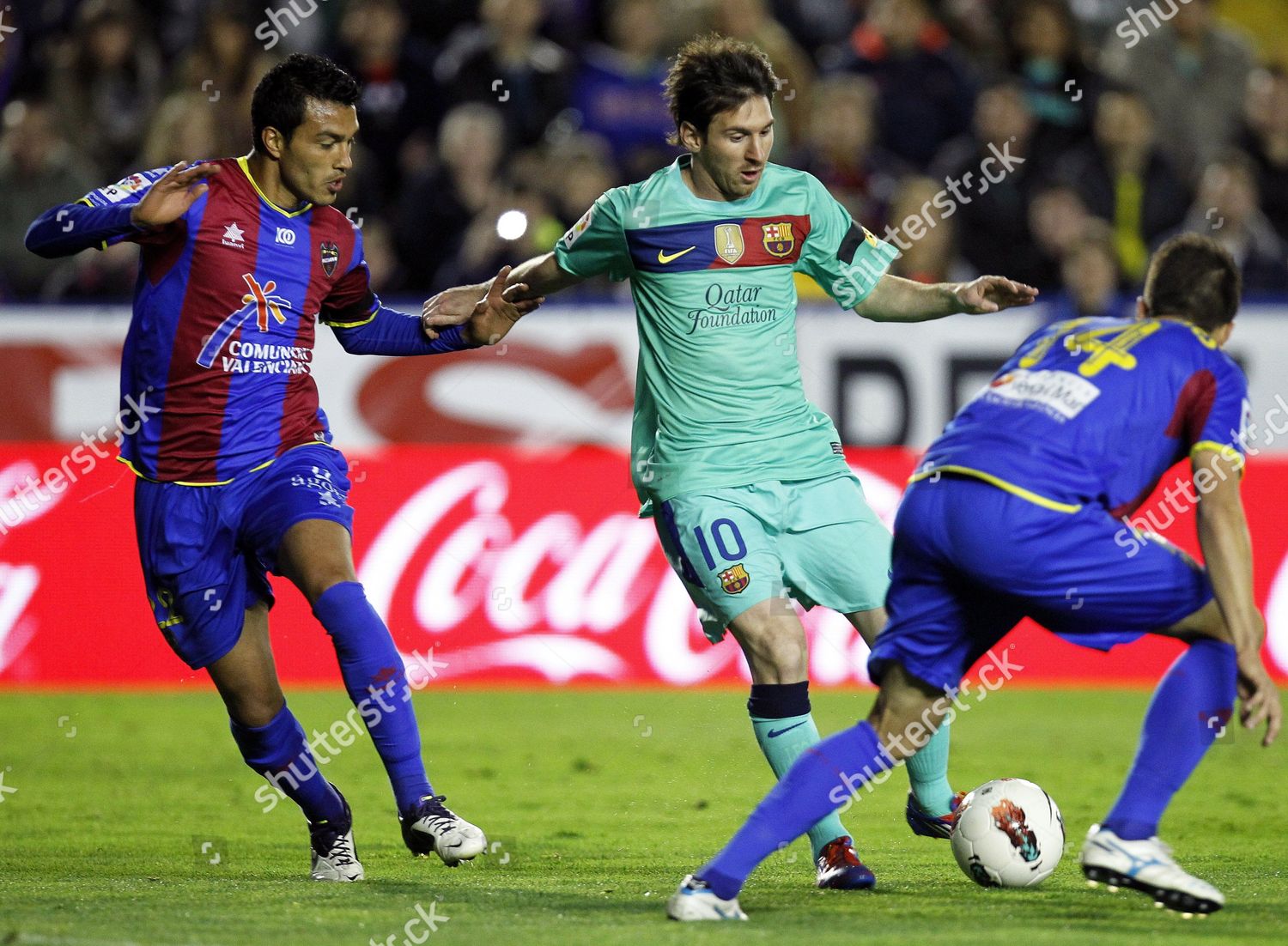 Fc Barcelonas Argentinian Striker Lionel Messi Editorial Stock Photo ...