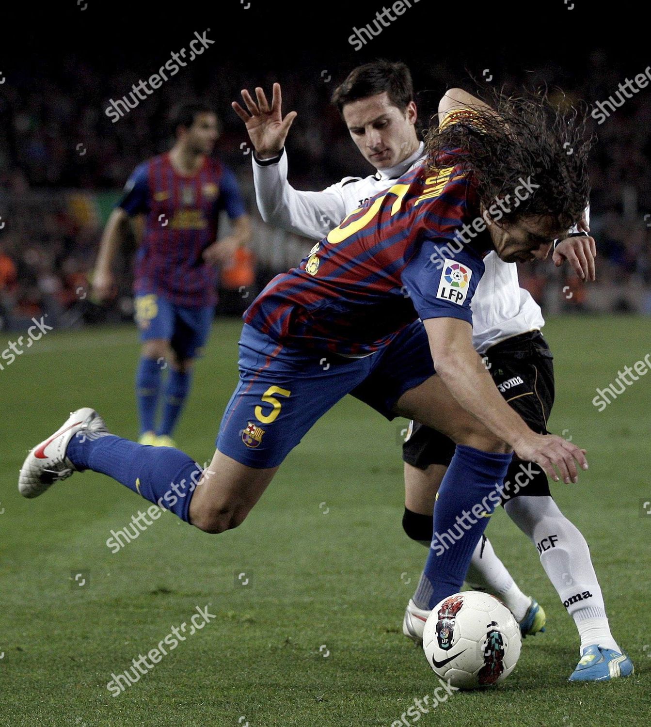 Fc Barcelonas Defender Carles Puyol Front Editorial Stock Photo - Stock ...