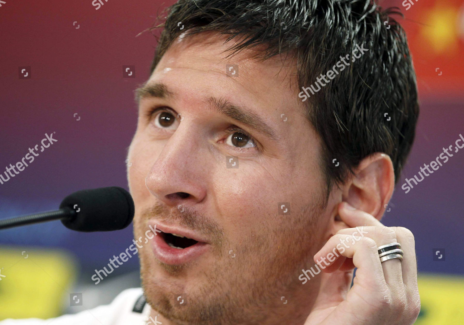 Fc Barcelonas Argentinean Forward Lionel Messi Editorial Stock Photo ...