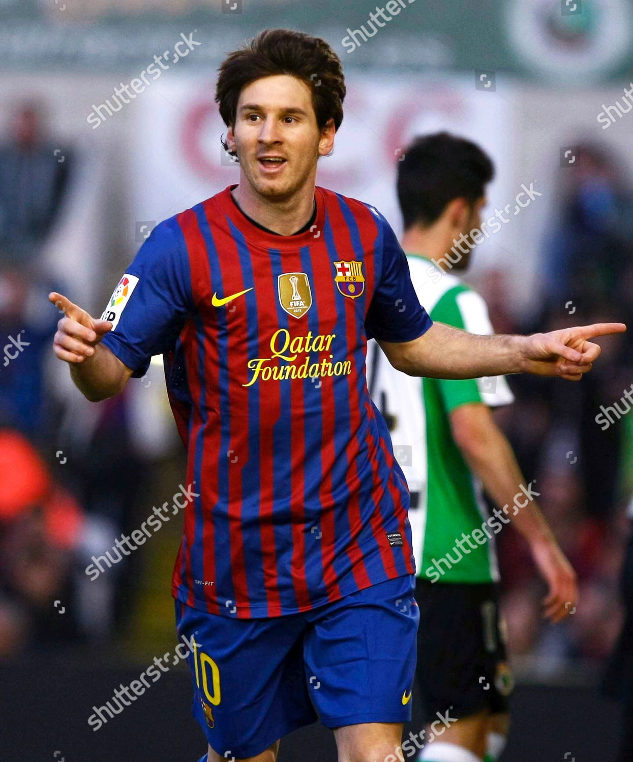 Fc Barcelonas Argentinean Forward Lionel Messi Editorial Stock Photo ...