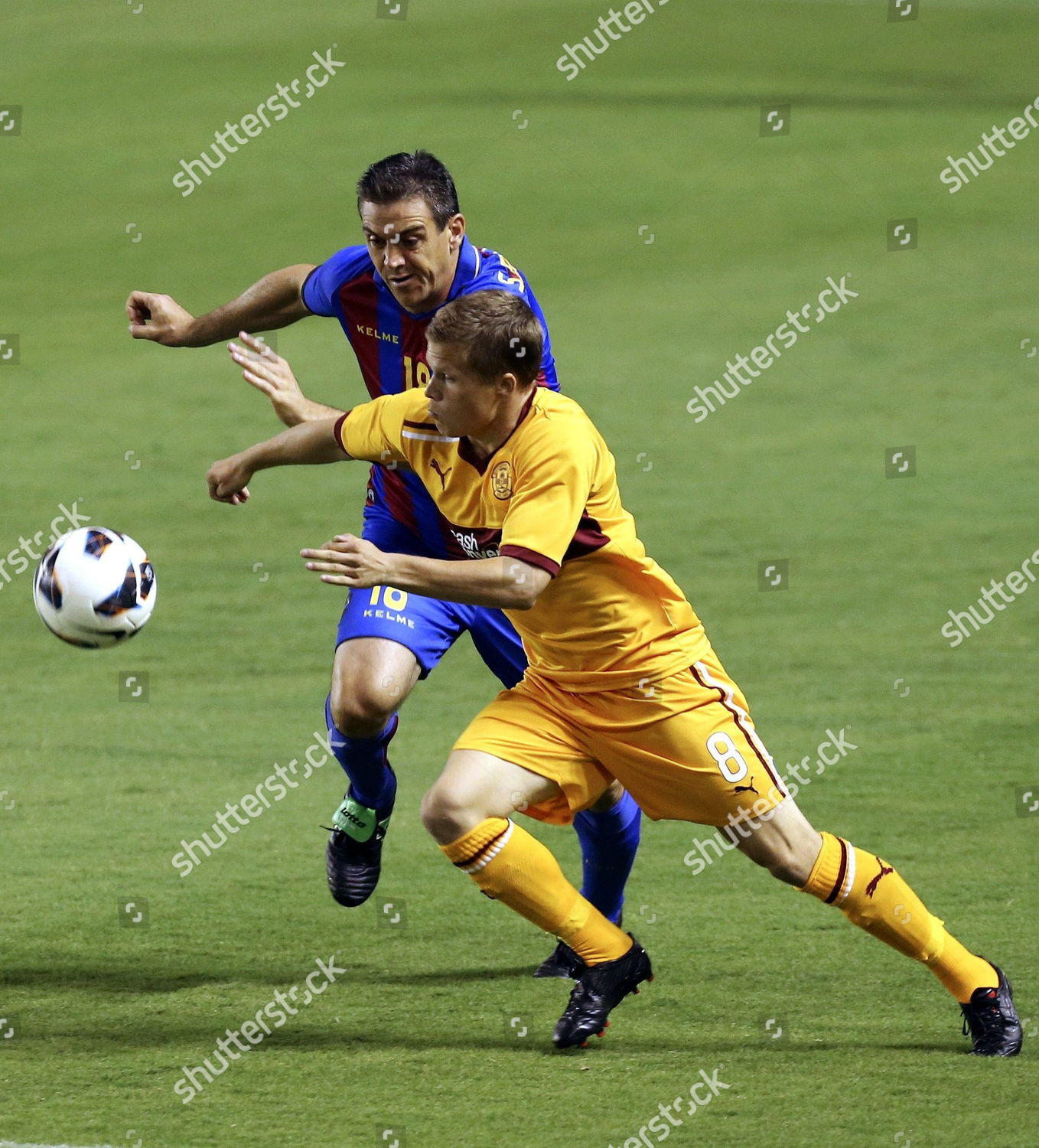 Levantes Defender Sergio Ballesteros L Vies Editorial Stock Photo ...