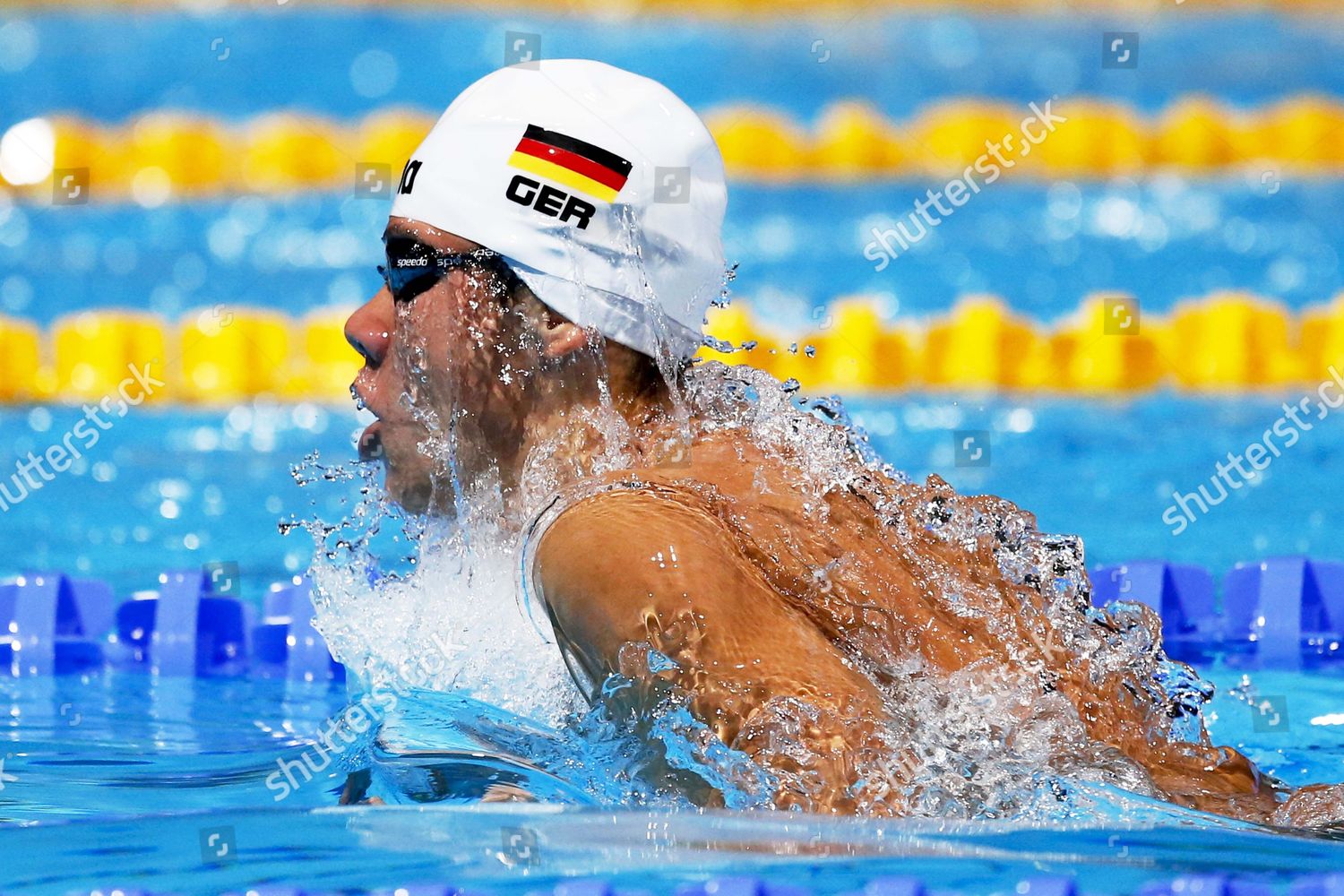 German Swimmer Kevin Wedel Competes Mens Editorial Stock Photo - Stock ...