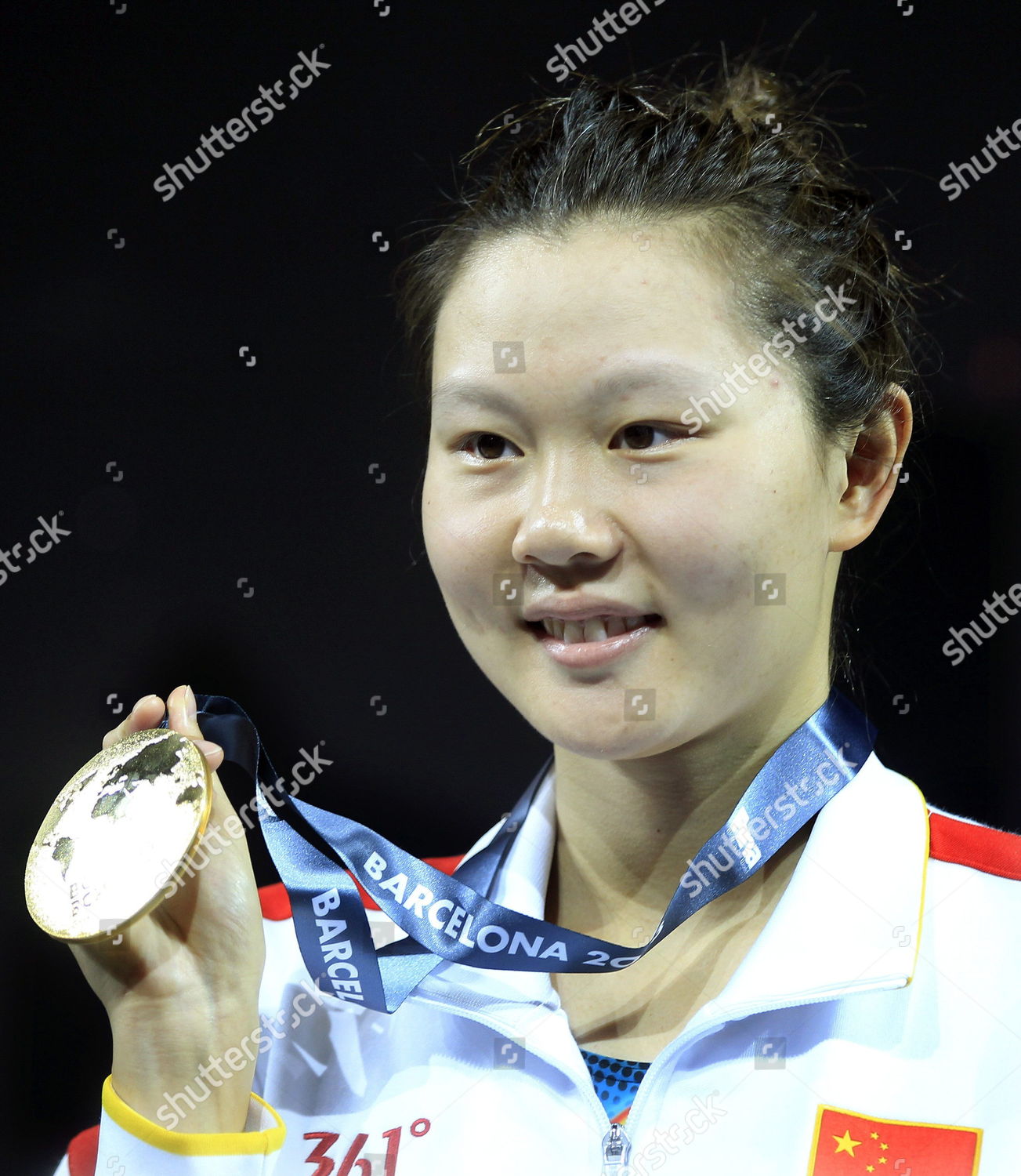 Yuanhui Fu China Poses Her Gold Editorial Stock Photo - Stock Image ...