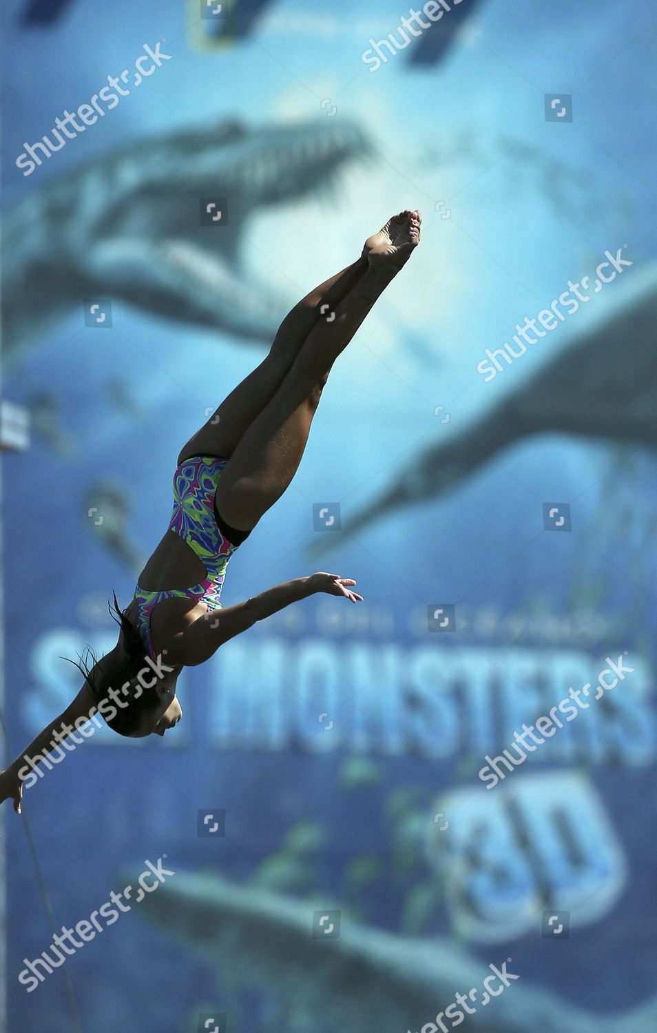 German Diver Anna Bader Action During Editorial Stock Photo - Stock ...