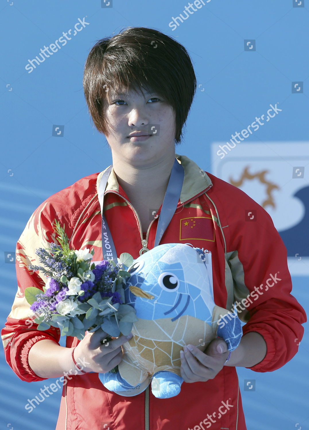 CHINESE DIVER ROULIN CHEN POSES HIS Editorial Stock Photo - Stock Image ...