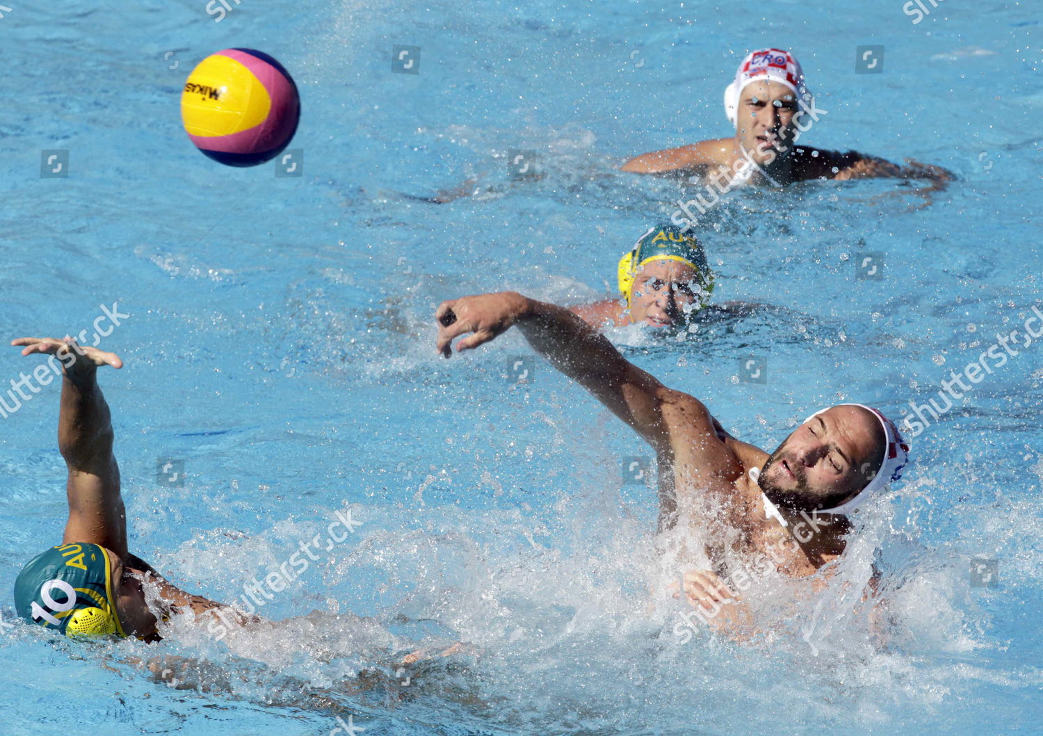Croatian Water Polo Player Paulo Obrakovic Editorial Stock Photo ...