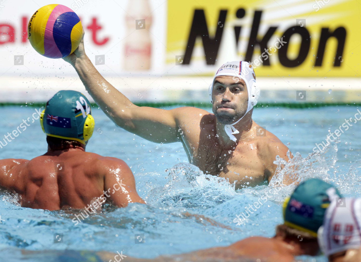 Serbian Water Polo Team Player Zivko Editorial Stock Photo - Stock ...