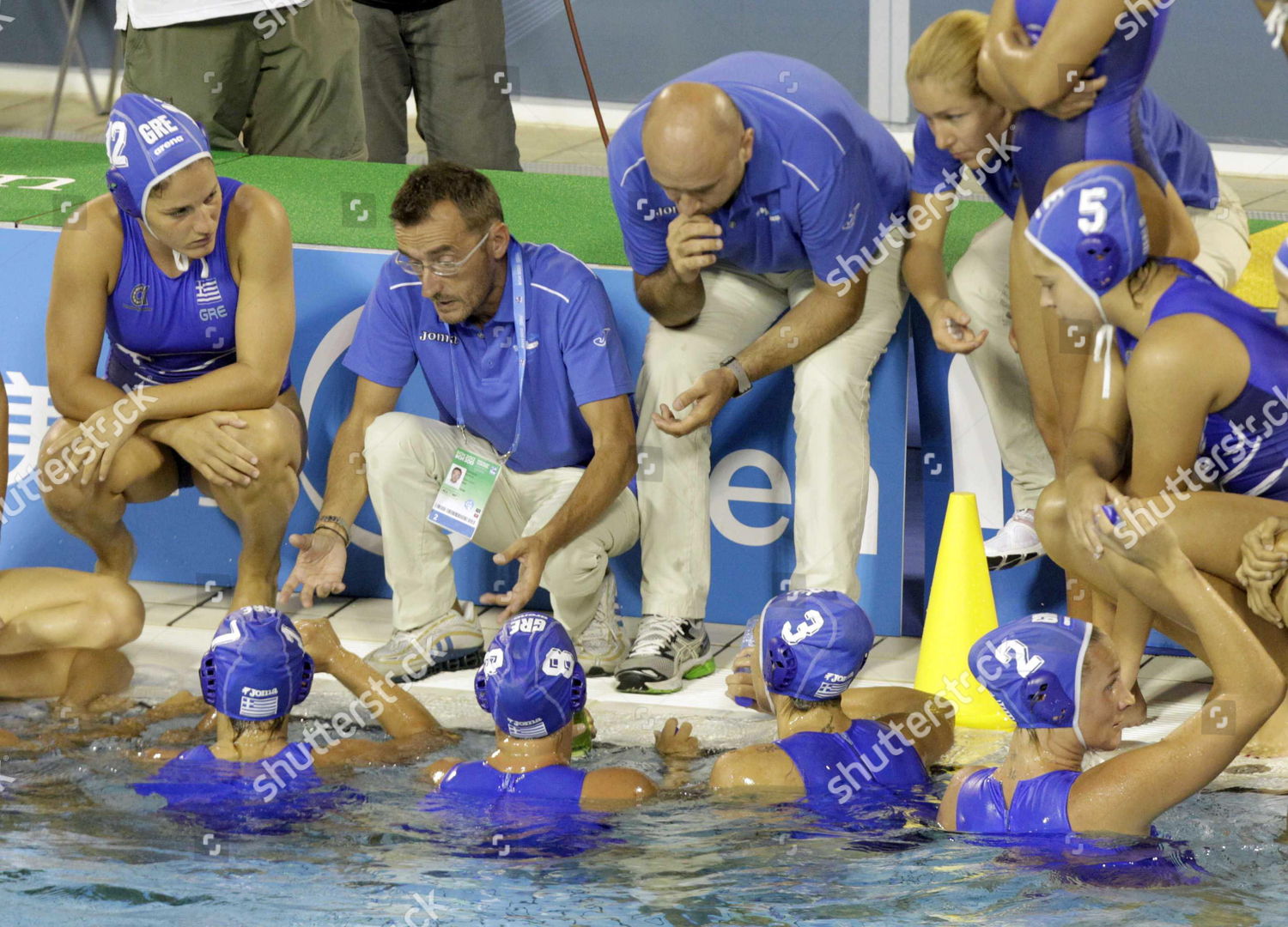 Greek Water Polo Head Coach Georgios Editorial Stock Photo - Stock ...