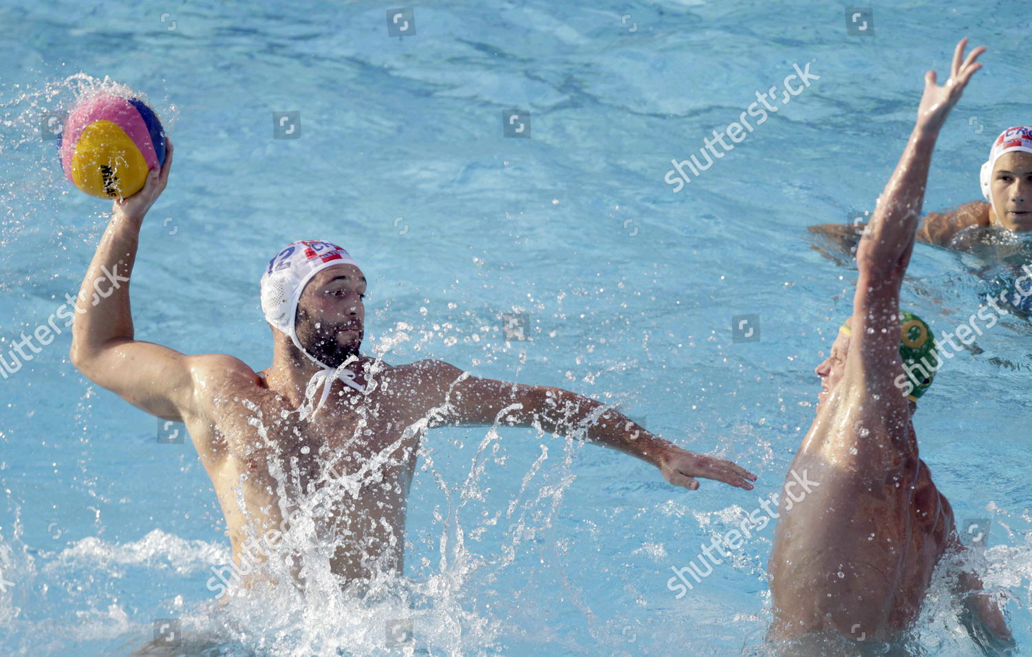 Croatian Water Polo Player Paulo Obradovic Editorial Stock Photo ...