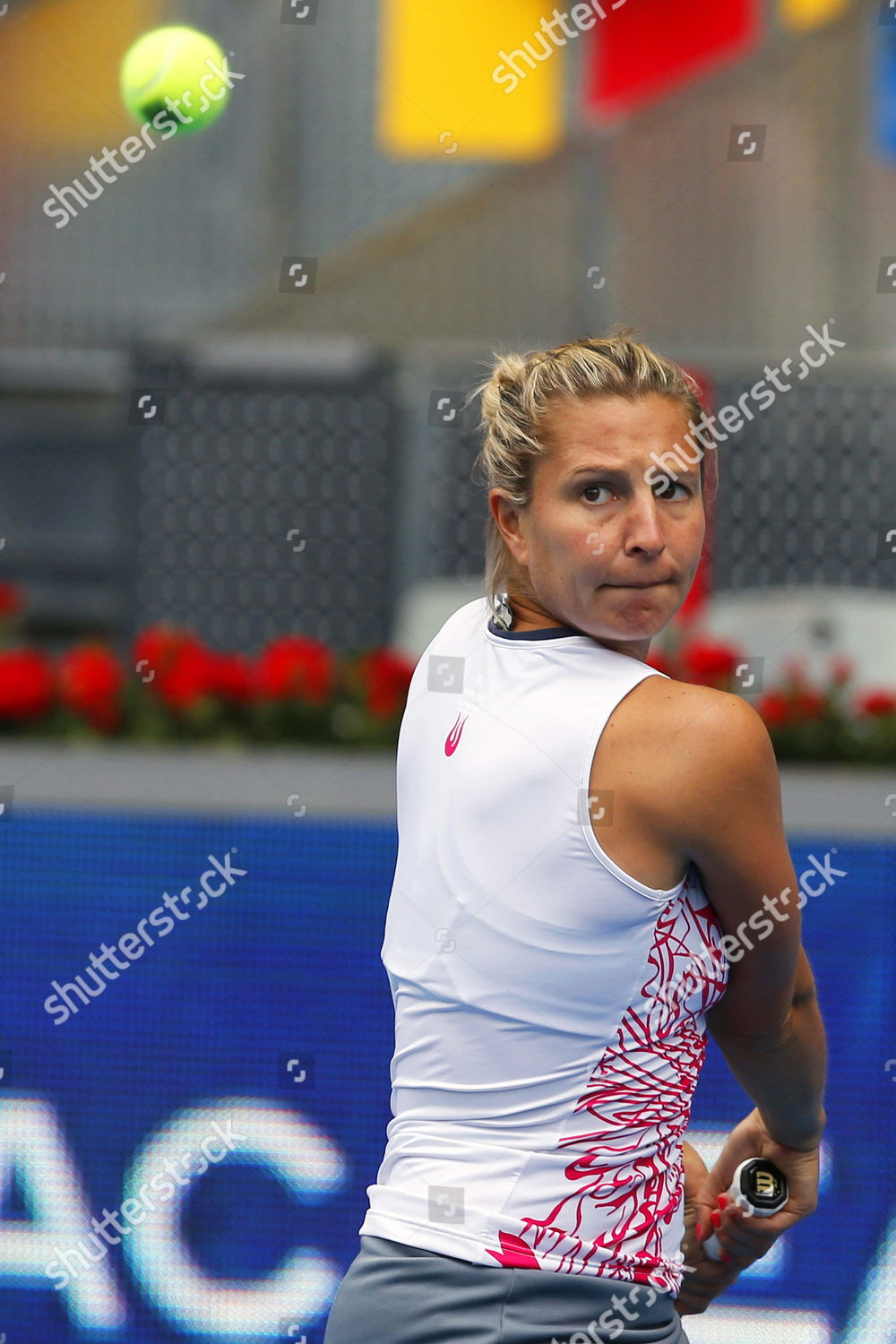 Italian Tennis Player Maria Elena Camerin Editorial Stock Photo - Stock ...