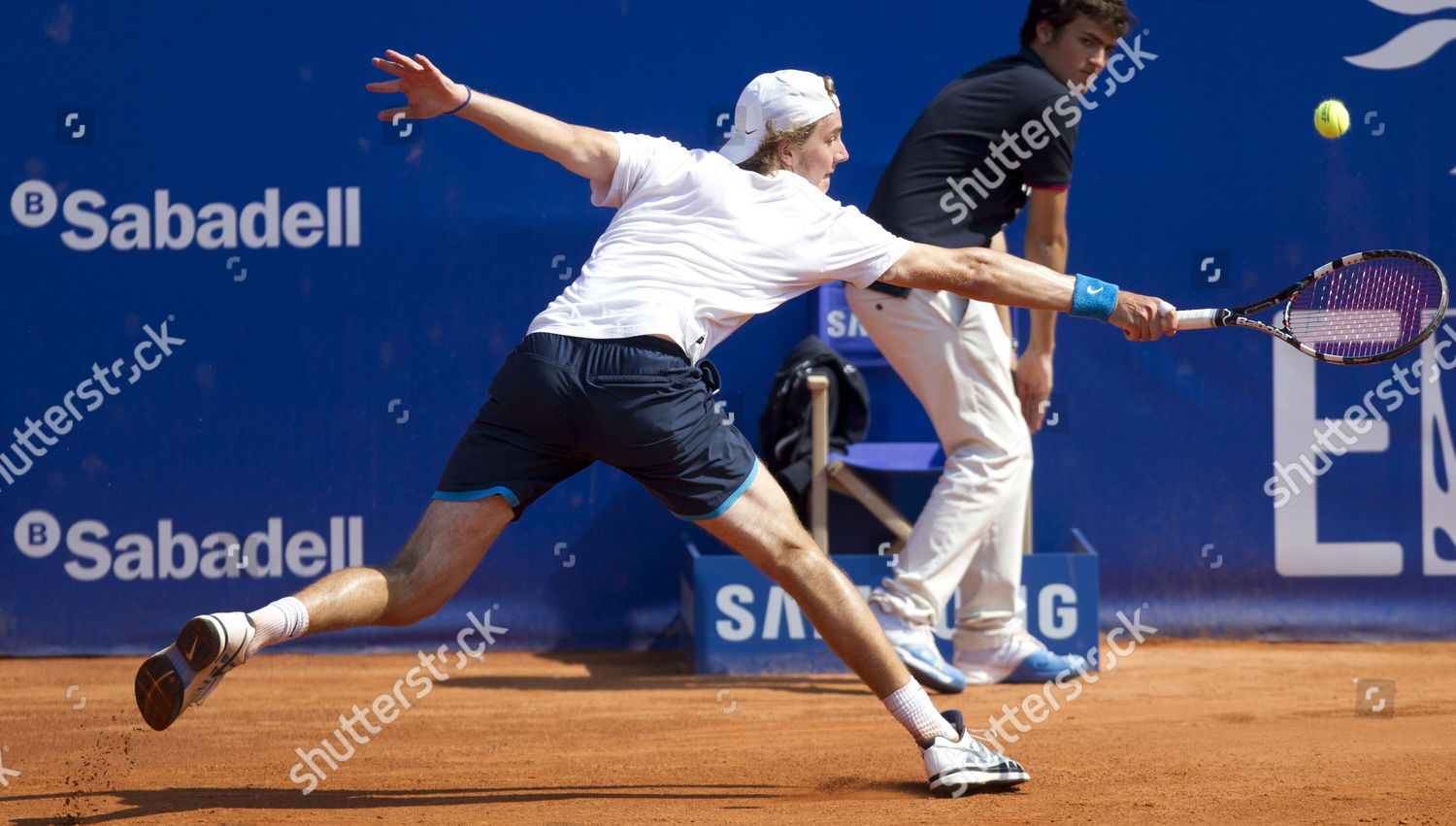 German Tennis Player Janlennard Struff Returns Editorial Stock Photo ...