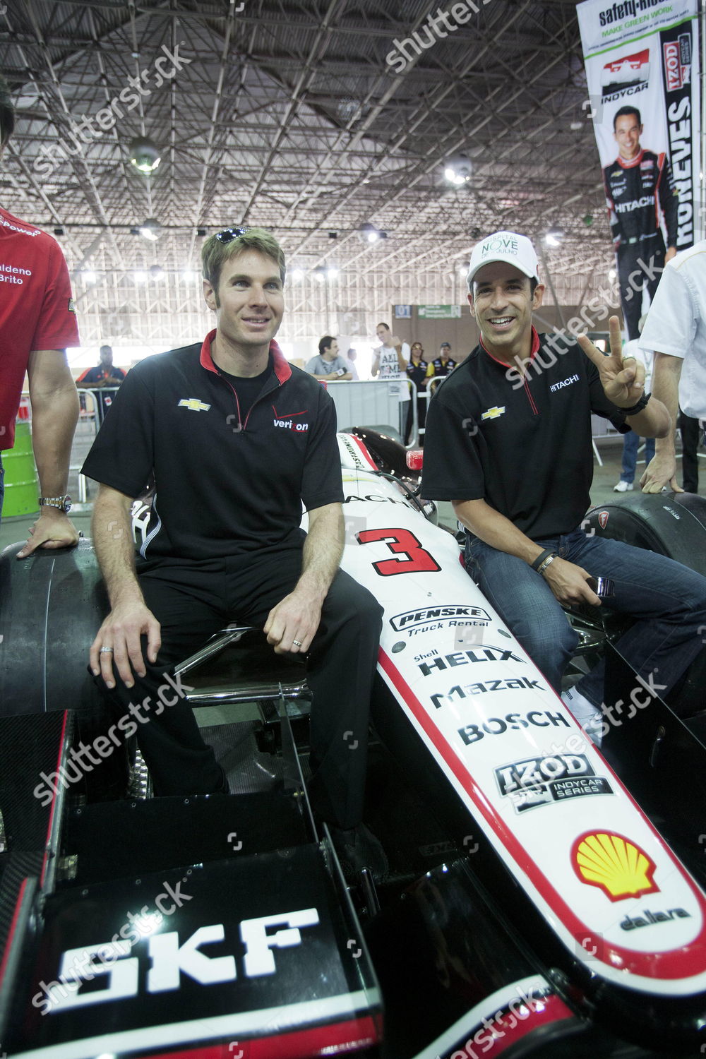 Penske Racing Team Drivers Australian Will Editorial Stock Photo ...