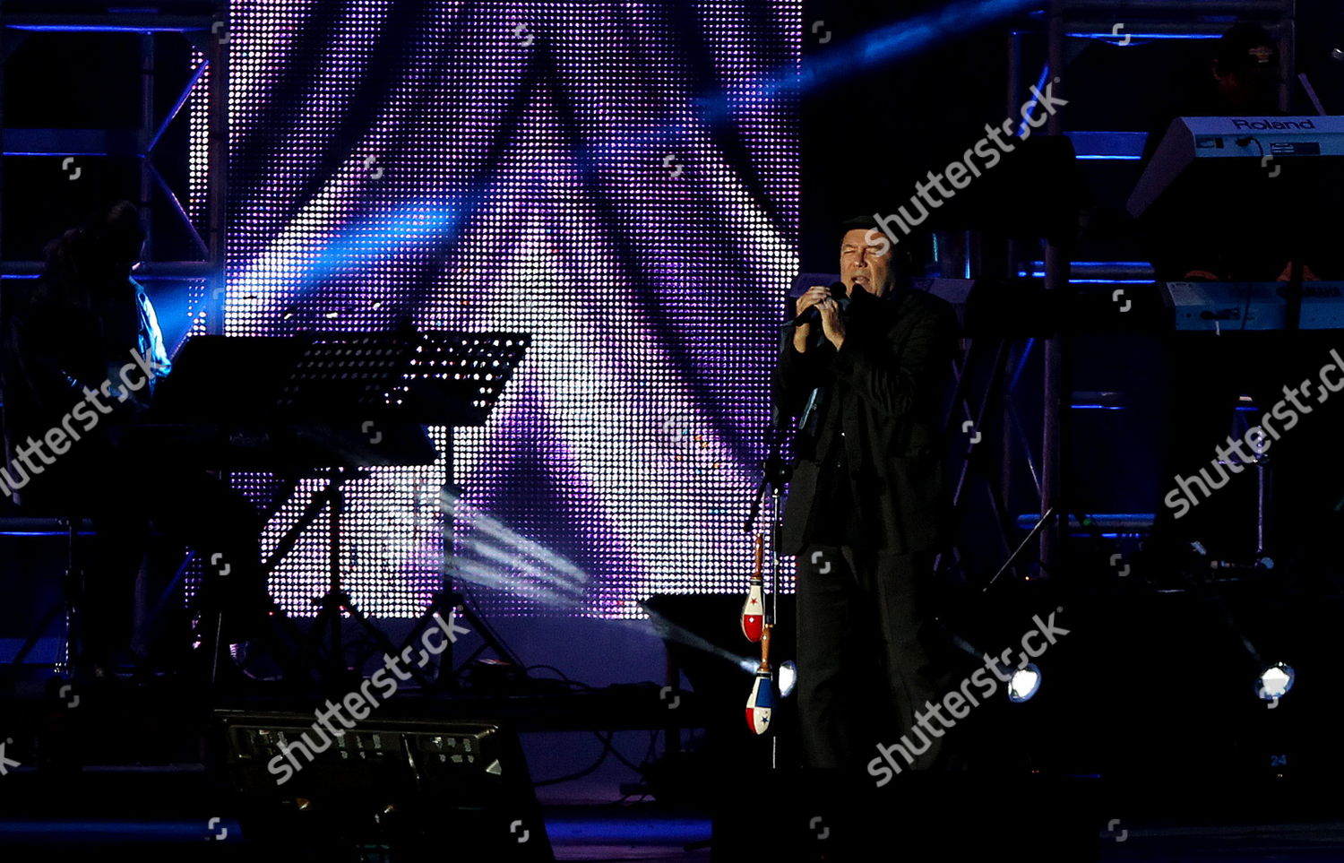 Panamanian Singer Composer Ruben Blades Performs Editorial Stock Photo ...