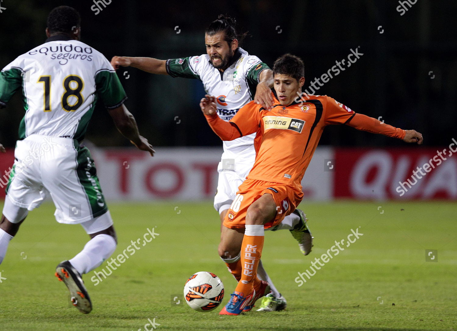 Lezcano R Cobreloa Chile Vies Ball Editorial Stock Photo - Stock Image ...