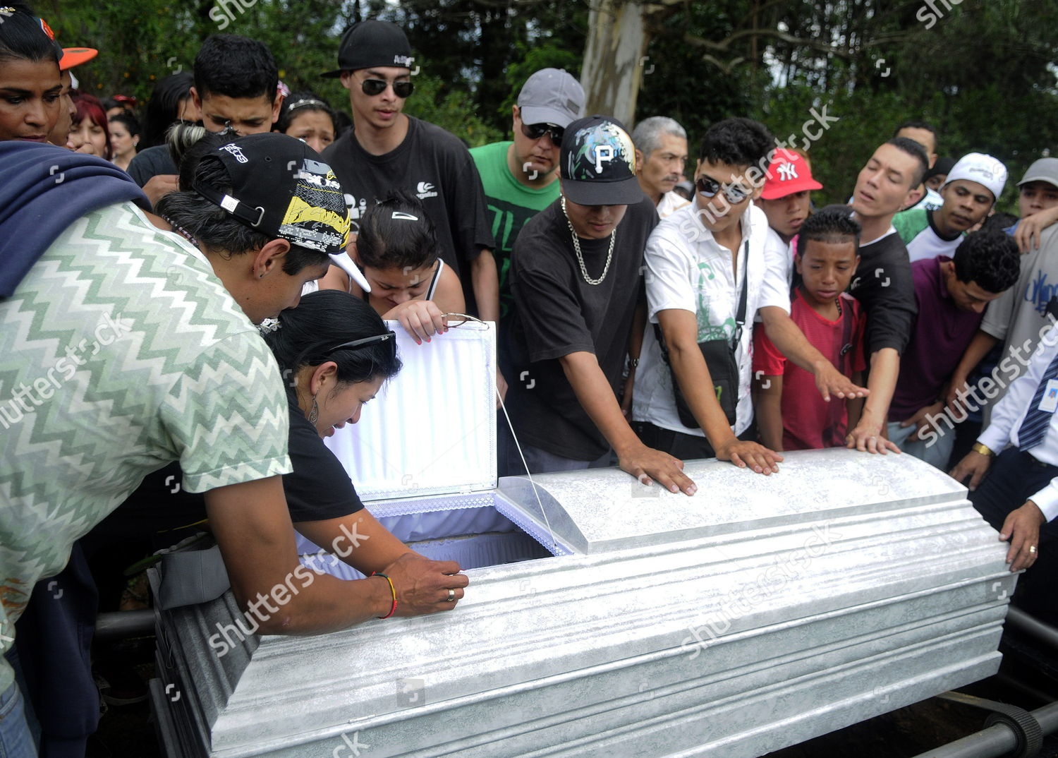 Relatives Friends Colombian Rapper Elider Varela Editorial Stock Photo ...