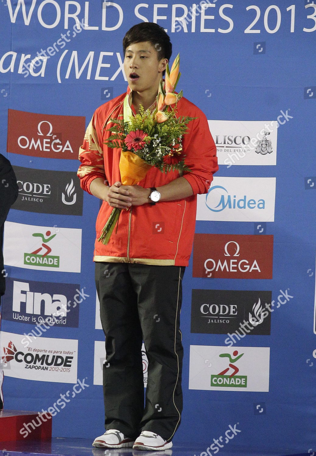 Chinese Shixin Li Winner Bronze Medal Editorial Stock Photo - Stock ...