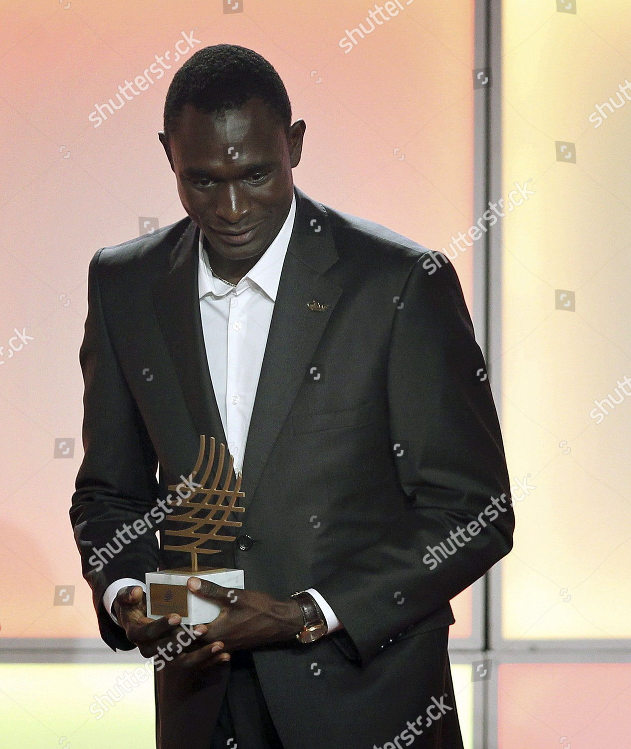 Kenyan Athlete David Rudisha Poses Media Editorial Stock Photo - Stock ...
