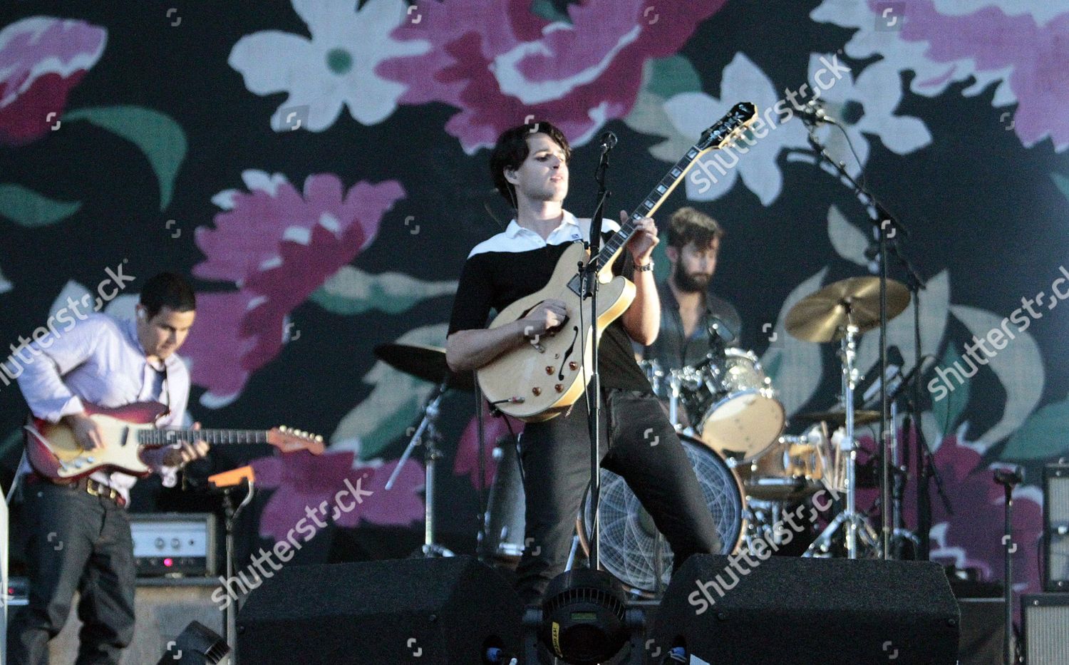 Us Rock Band Vampire Weekend Singer Editorial Stock Photo - Stock Image ...