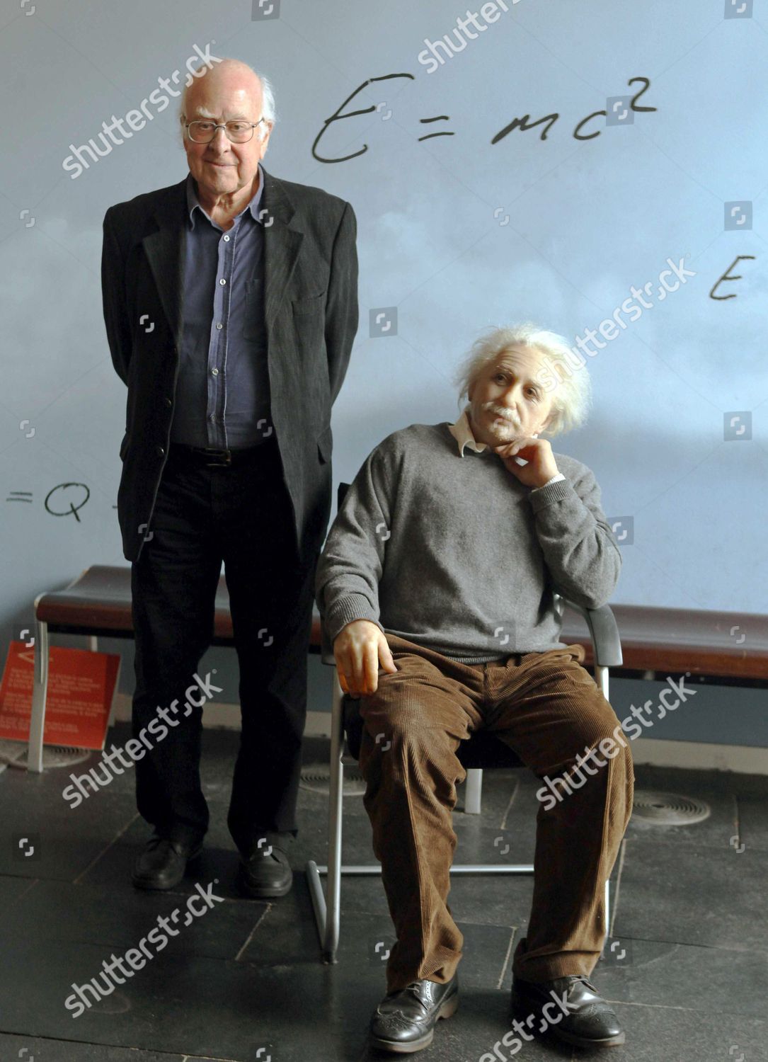 British Physicist Peter Higgs Creator Higgs Editorial Stock Photo ...