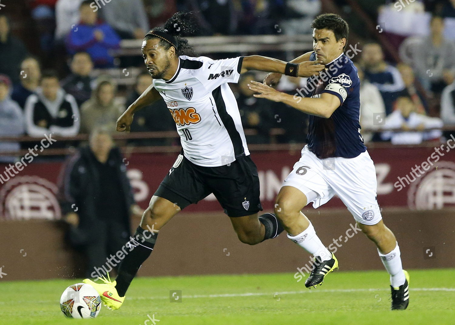 Lanus Maximiliano Nicolas Velazquez R Fights Editorial Stock Photo ...