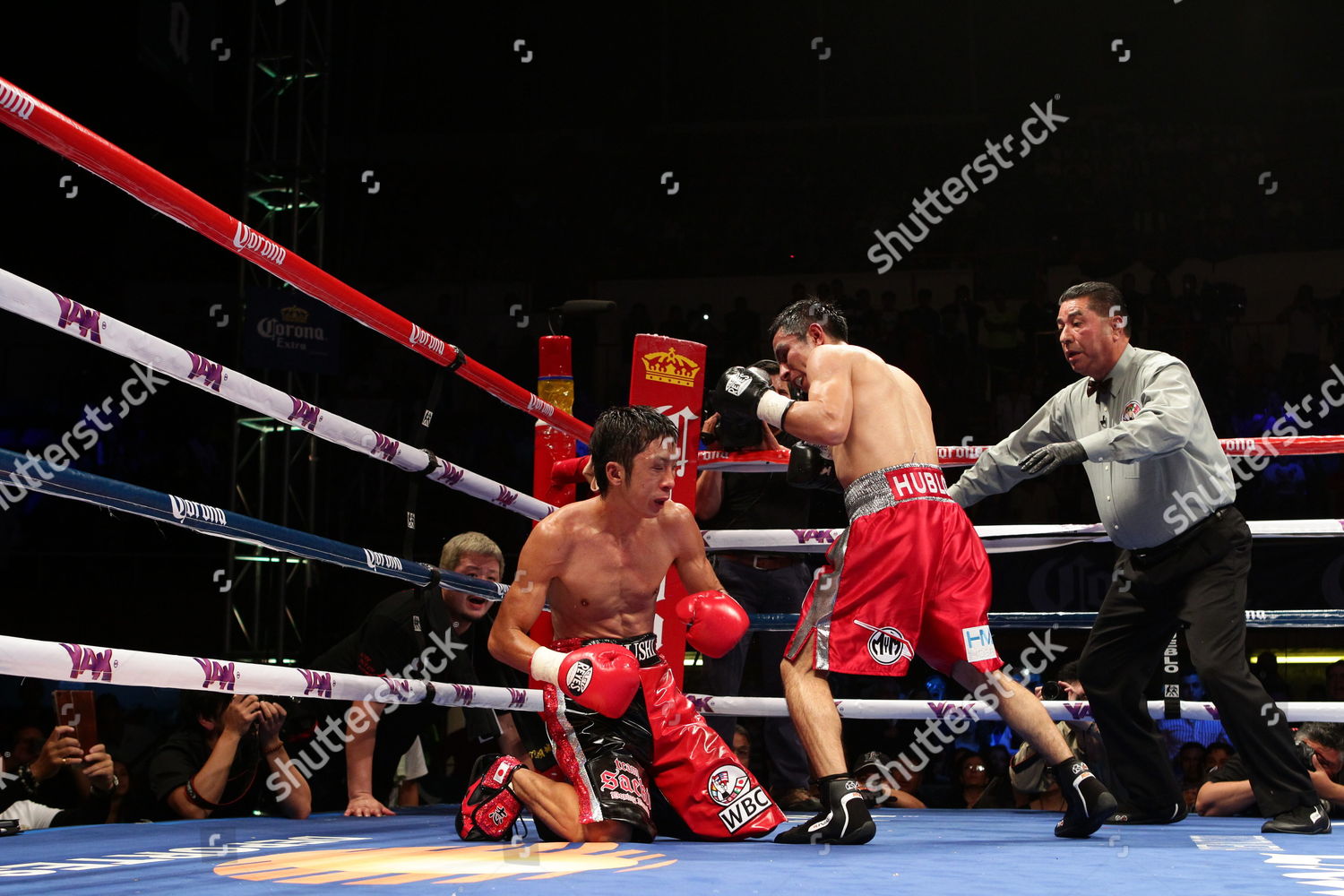 Mexican Boxer Adrian Hernandez C Defeats Editorial Stock Photo - Stock ...