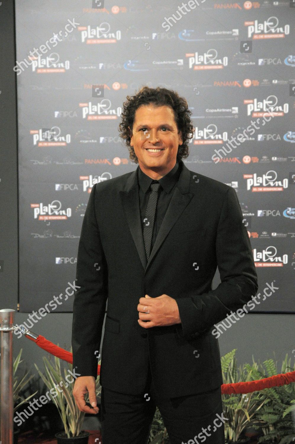 Colombian Singer Carlos Vives Poses Upon Editorial Stock Photo - Stock ...