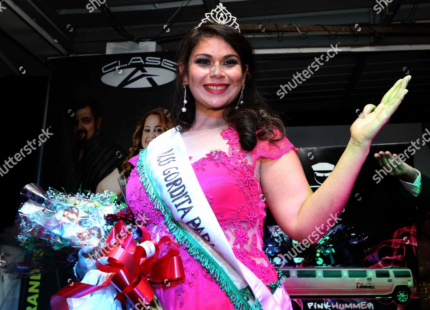 Contestant Raquel Gimenez Smiles After Winning Editorial Stock Photo ...