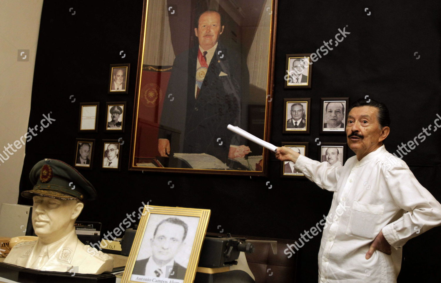 Paraguayan Martin Almada Chief Celestina Perez Editorial Stock Photo ...