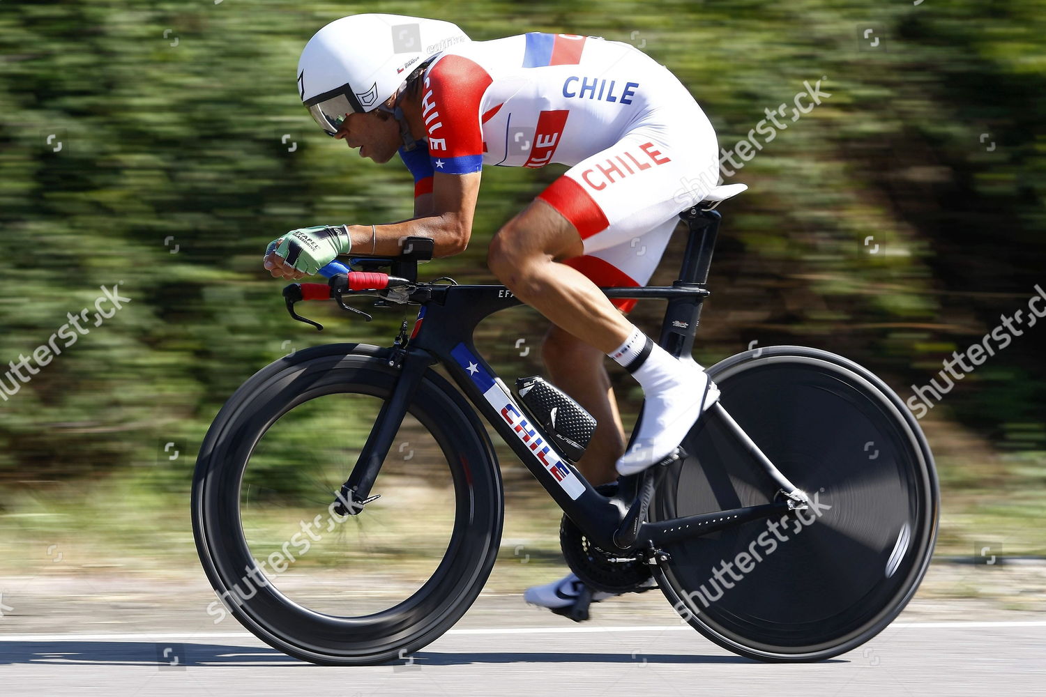 Chilean Cyclist Carlos Ivan Oyarzun Guinez Editorial Stock Photo ...