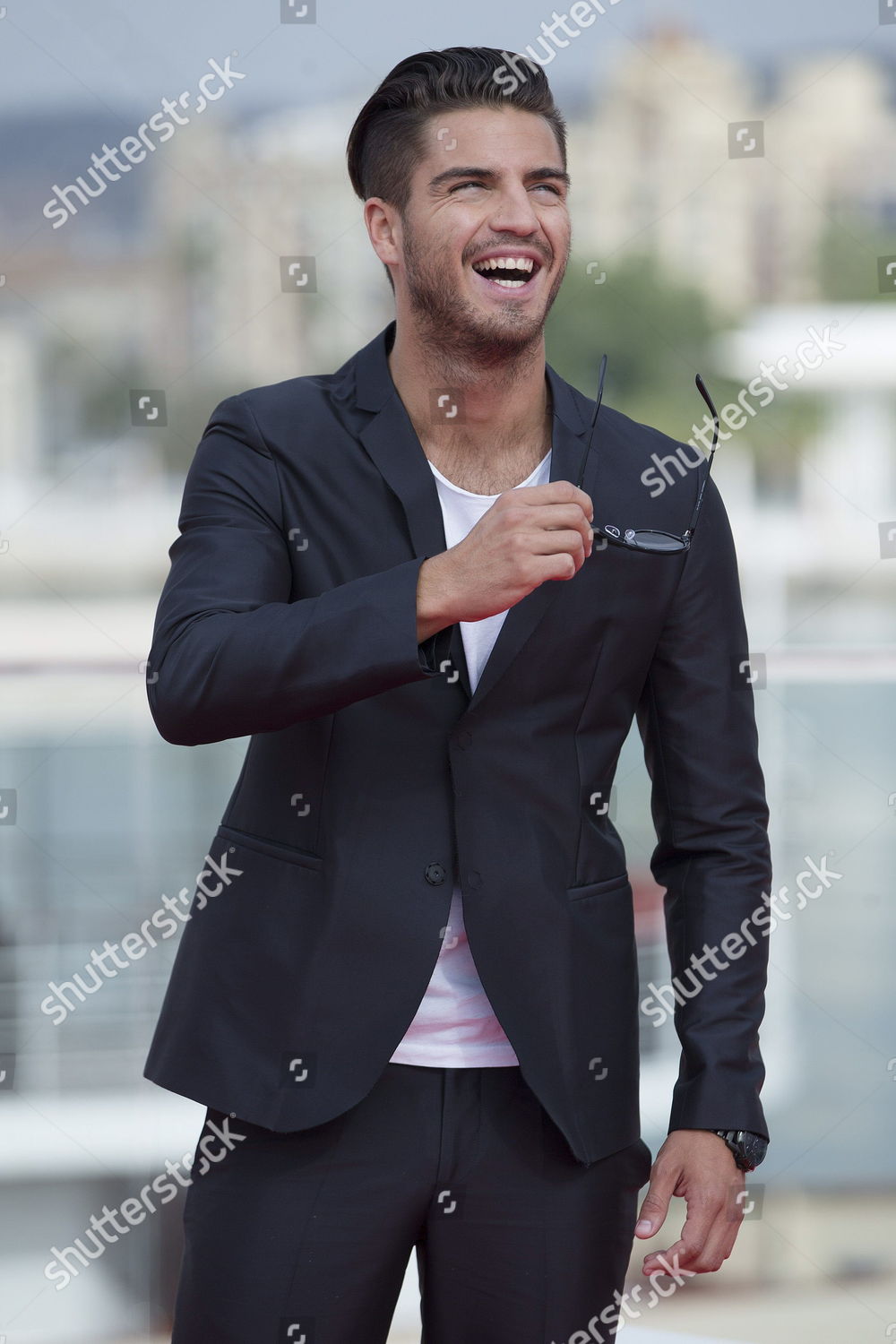 Spanish Actor Maxi Iglesias Poses Media Editorial Stock Photo - Stock ...