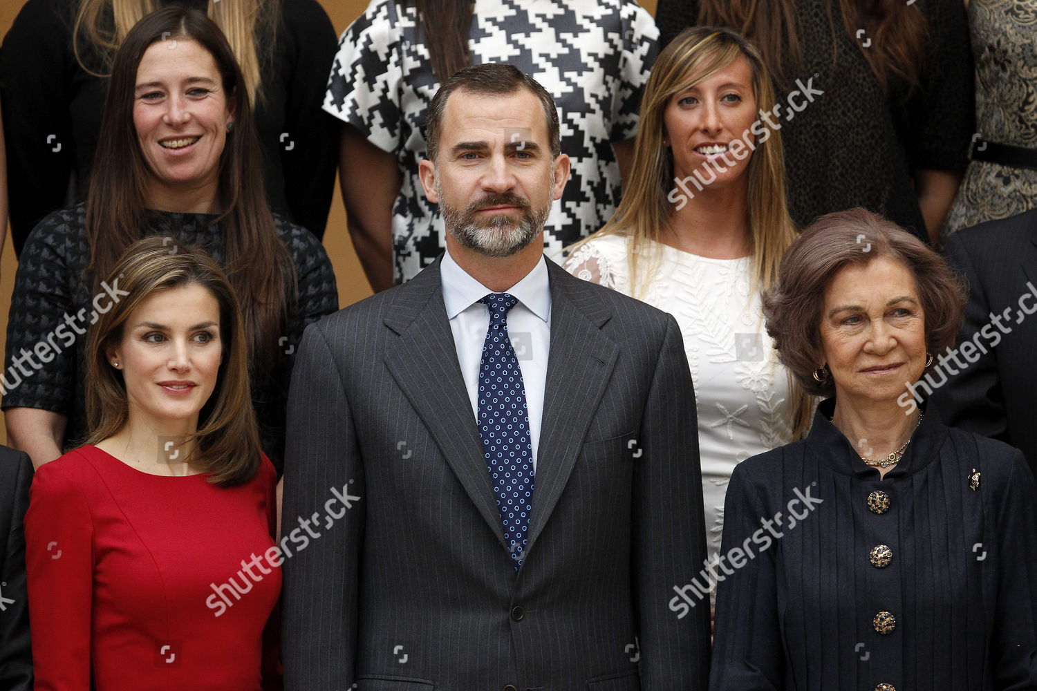 Spanish Prince Felipe C His Wife Editorial Stock Photo - Stock Image ...