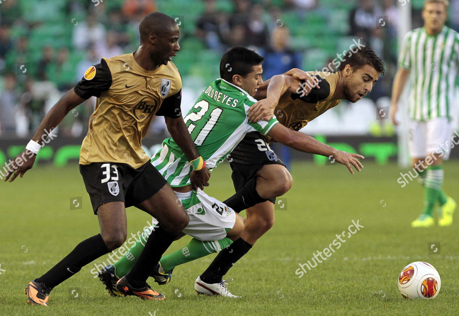 Real Betis Chilean Midfielder Lorenzo Reyes Editorial Stock Photo ...
