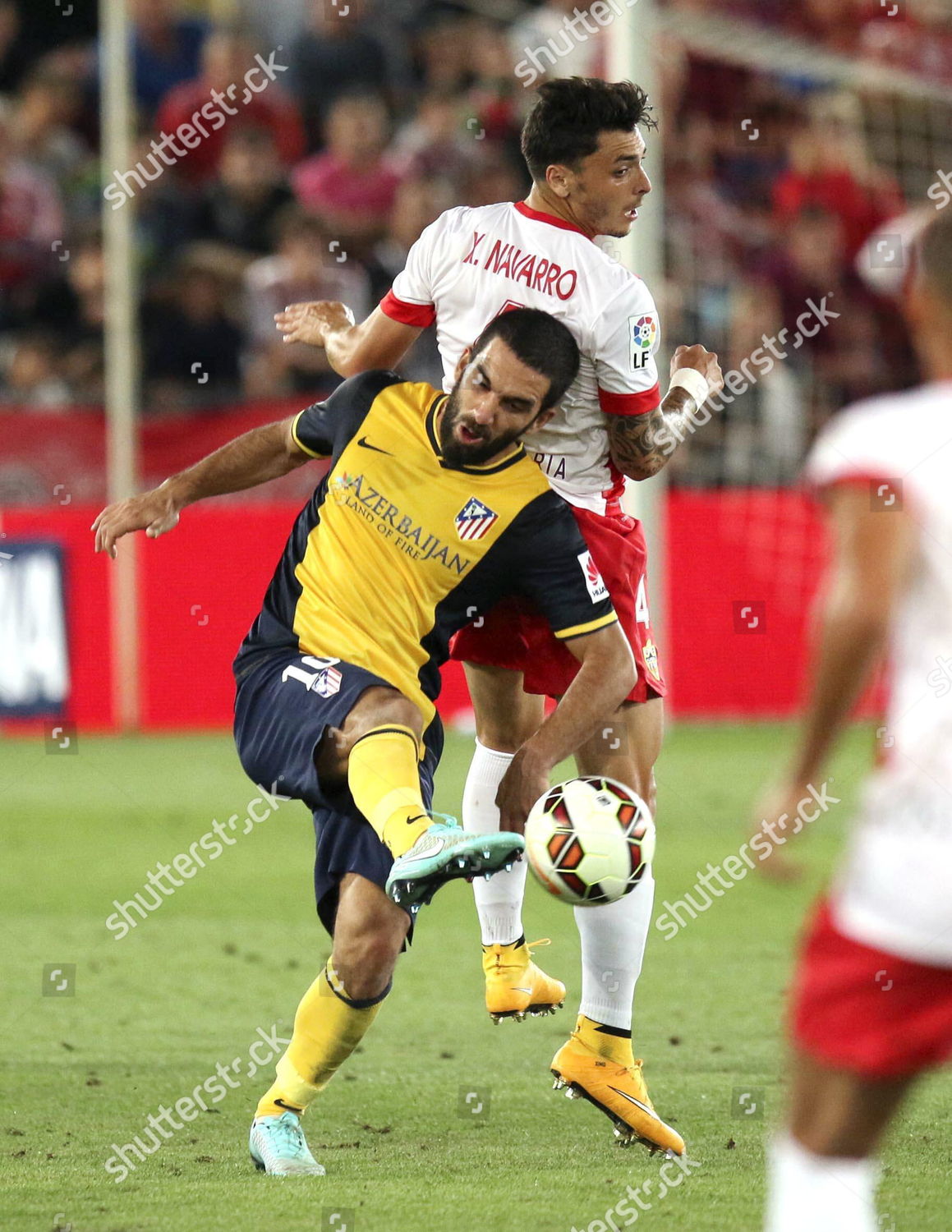 Atletico Madrids Turkish Midfielder Arda Turan Editorial Stock Photo ...