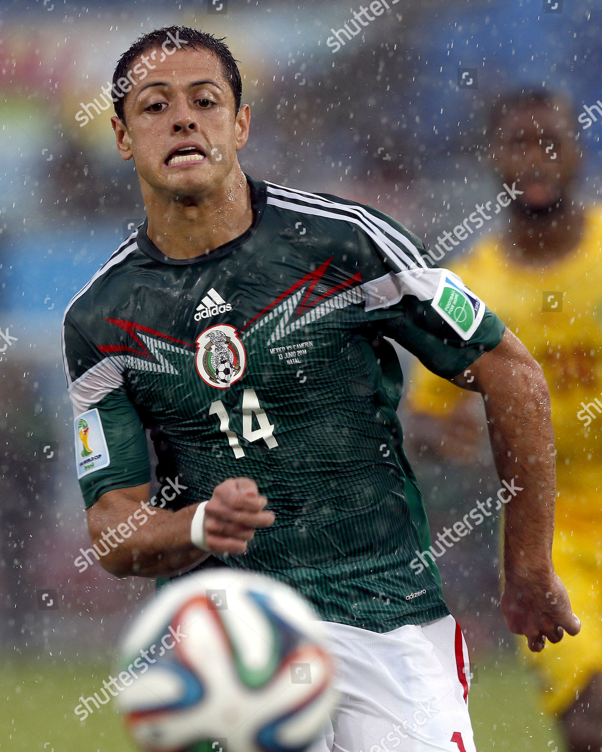 Javier Hernandez Mexico Action During Fifa Editorial Stock Photo ...