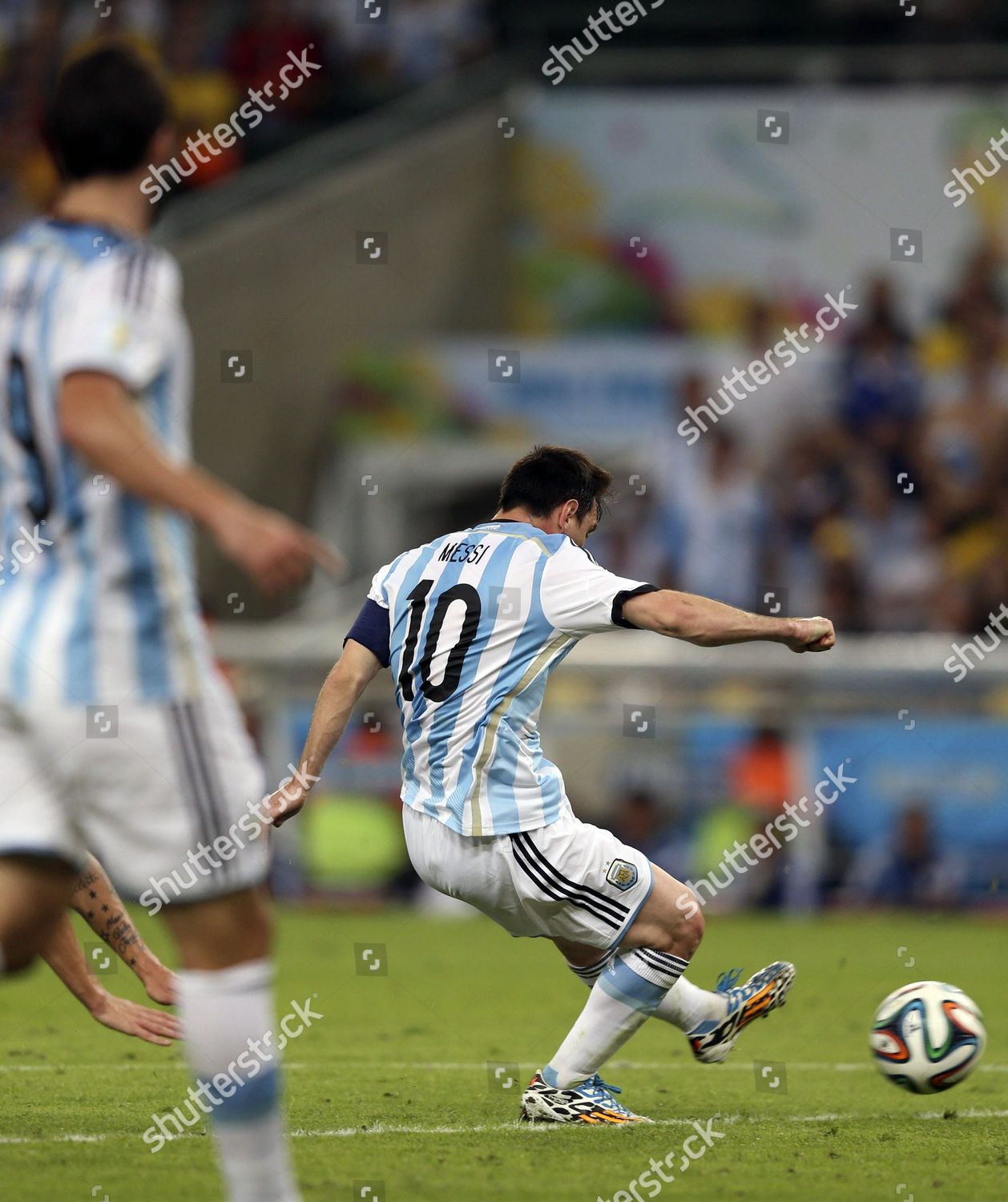 Argentinas Lionel Messi Scores 20 During Editorial Stock Photo - Stock ...