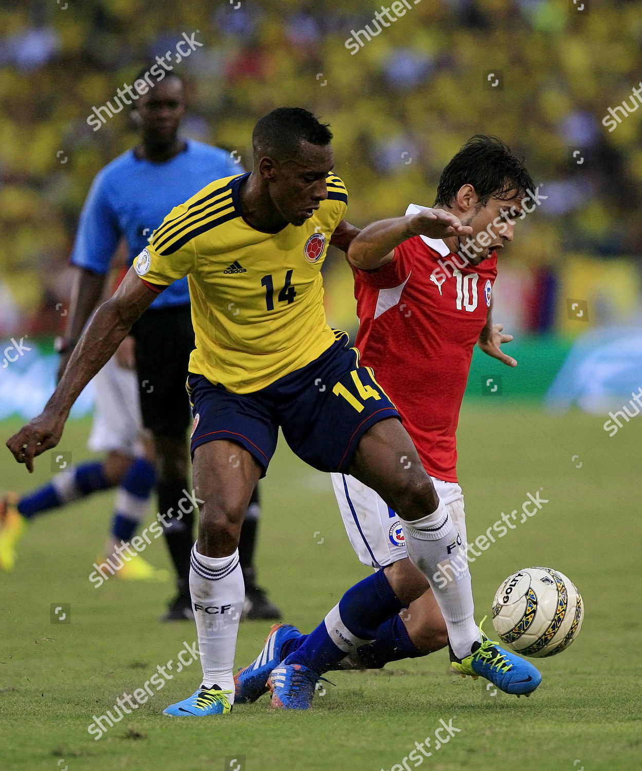 Colombian National Soccer Team Players Amaranto Editorial Stock Photo ...