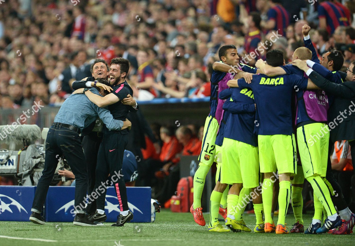 Fc Barcelonas Head Coach Luis Enrique Editorial Stock Photo - Stock ...