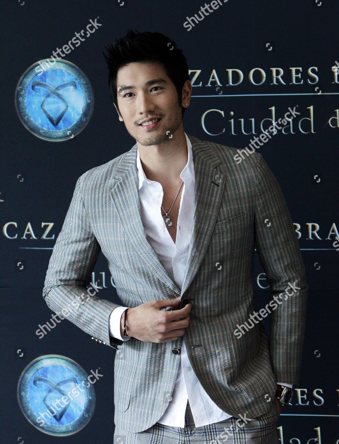 Taiwanese Actor Godfrey Gao Poses Photographs Editorial Stock Photo ...