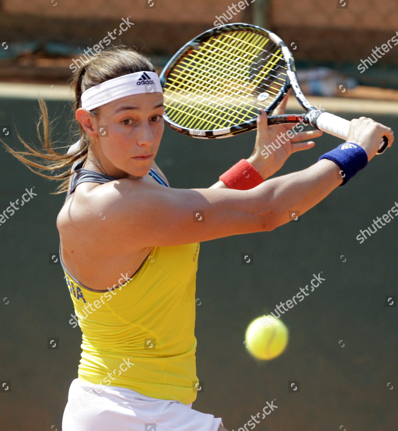 Mariana Duque Marino Colombia Returns Balls Editorial Stock Photo ...