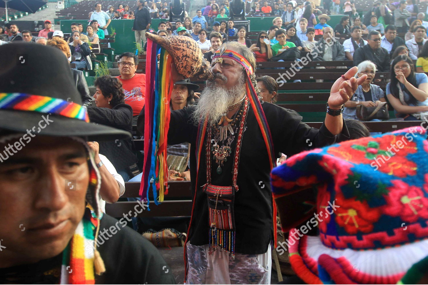 Indigenous People Different Countries World Participate Editorial Stock ...