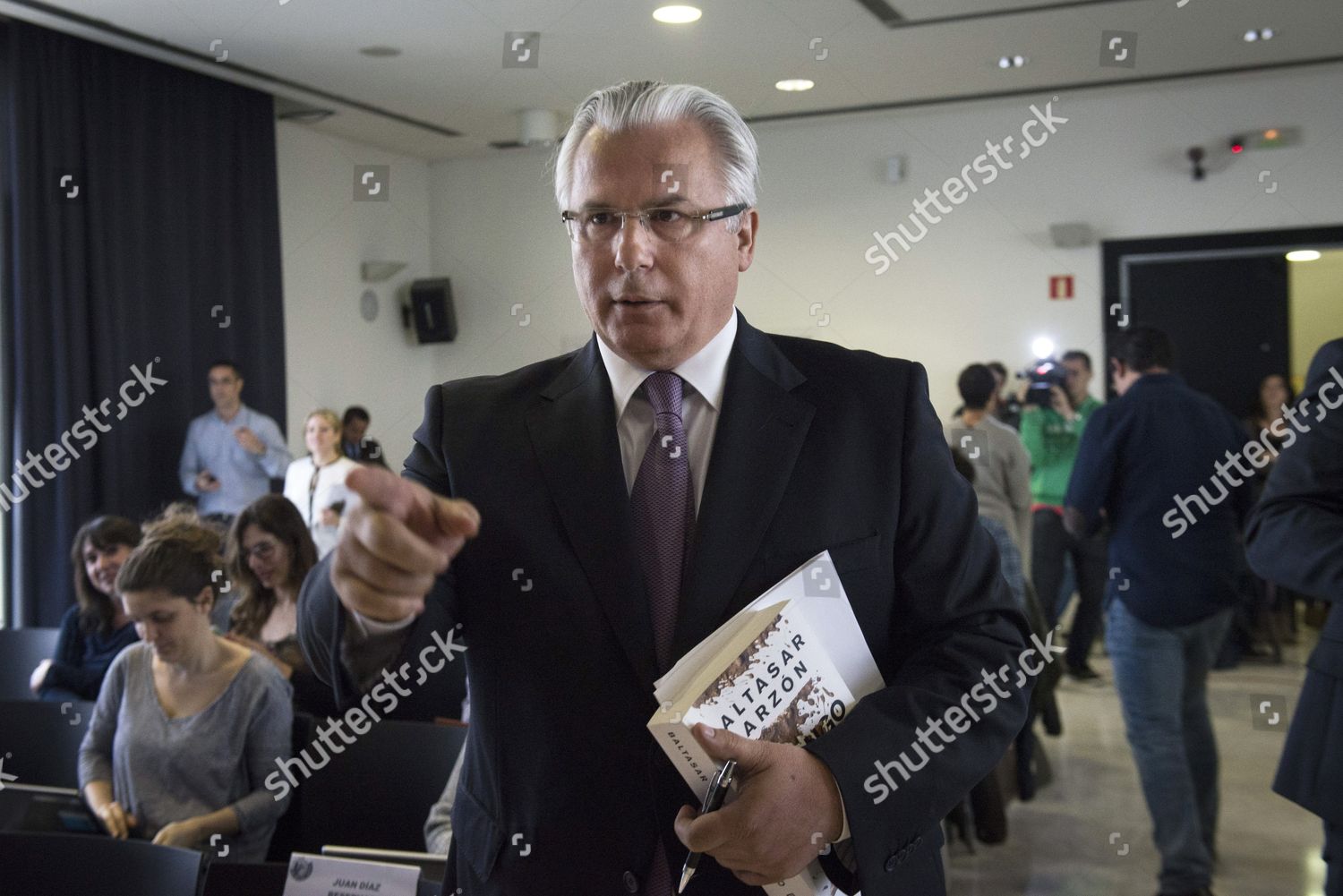 Former Spanish Judge Baltasar Garzon C Editorial Stock Photo - Stock ...