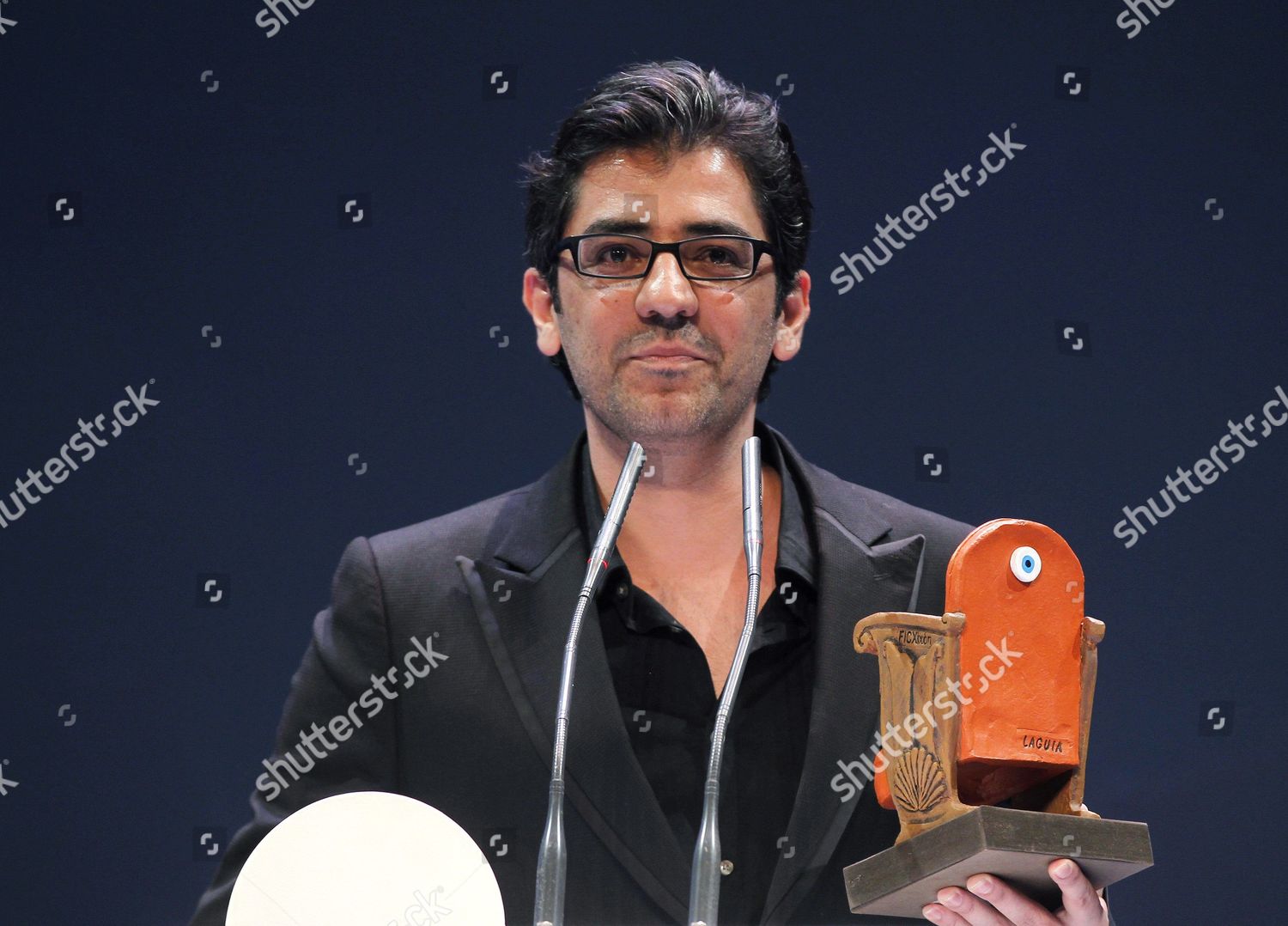 Iranian Filmmaker Nima Javidi Receives Best Editorial Stock Photo ...