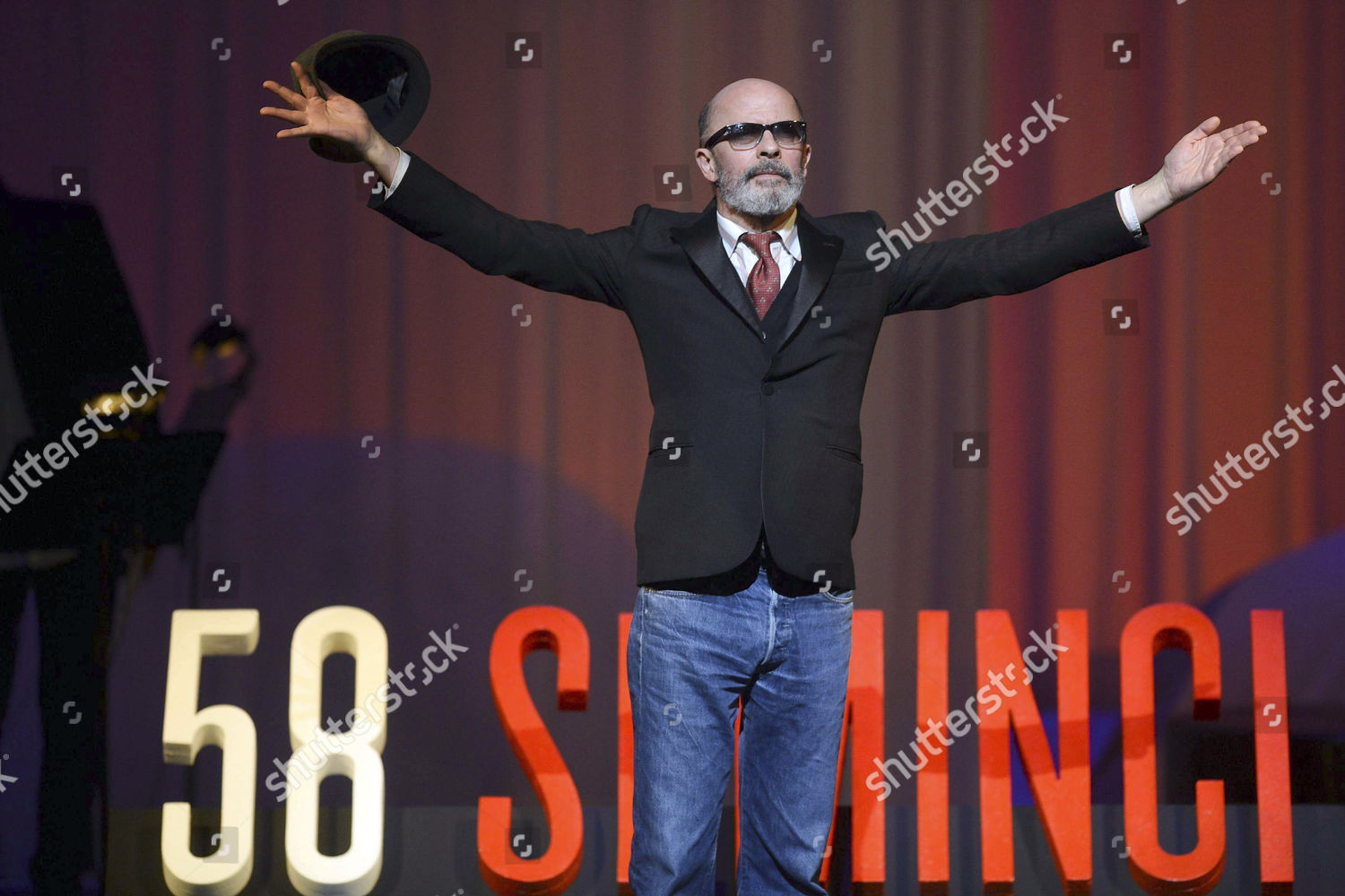 French Film Director Jacques Audiard Waves Editorial Stock Photo ...