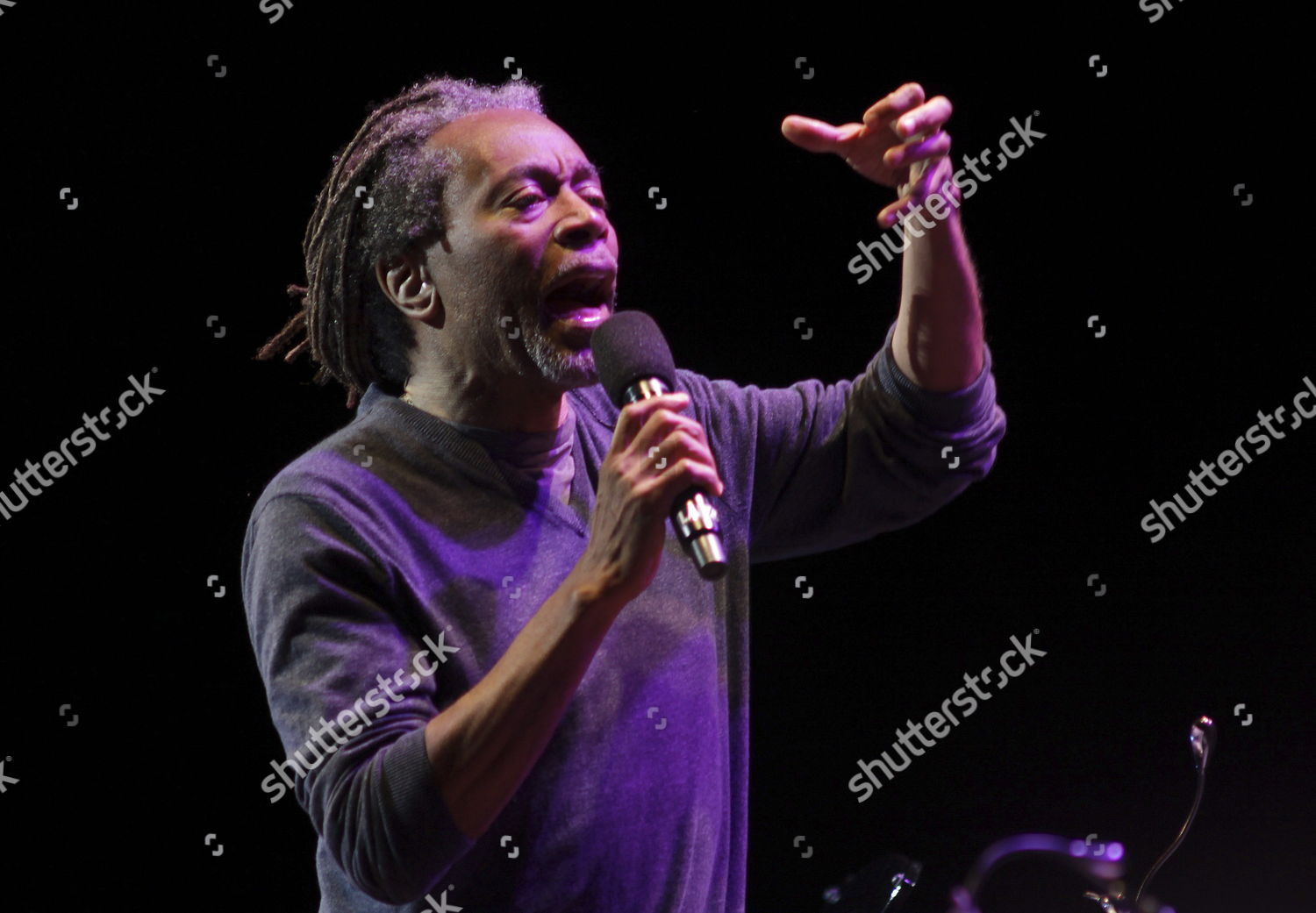 SINGER COMPOSER BOBBY MCFERRIN PERFORMS ON Editorial Stock Photo ...