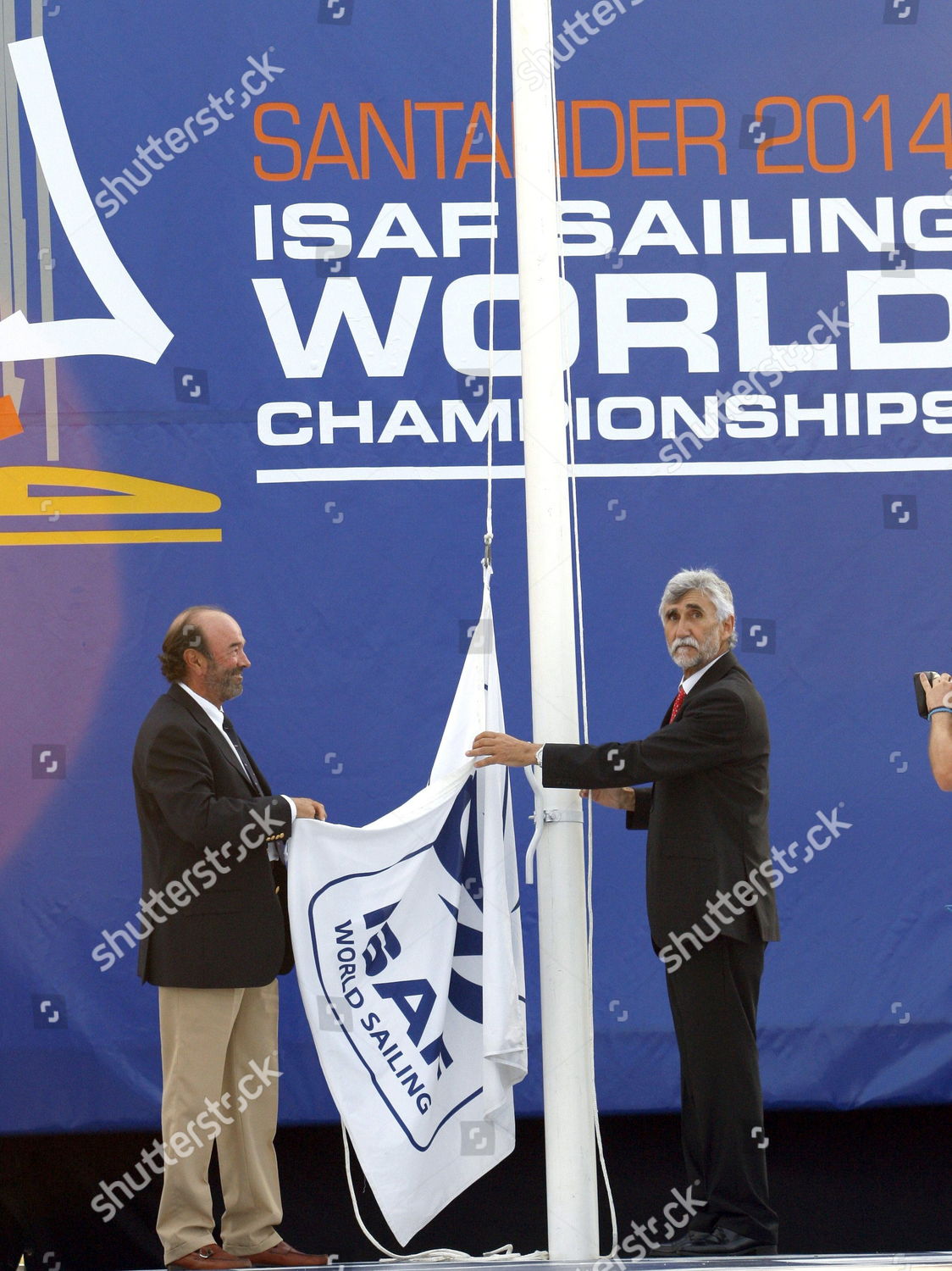 Olympic Yachtsmen Alejandro Abascal R Antonio Editorial Stock Photo ...